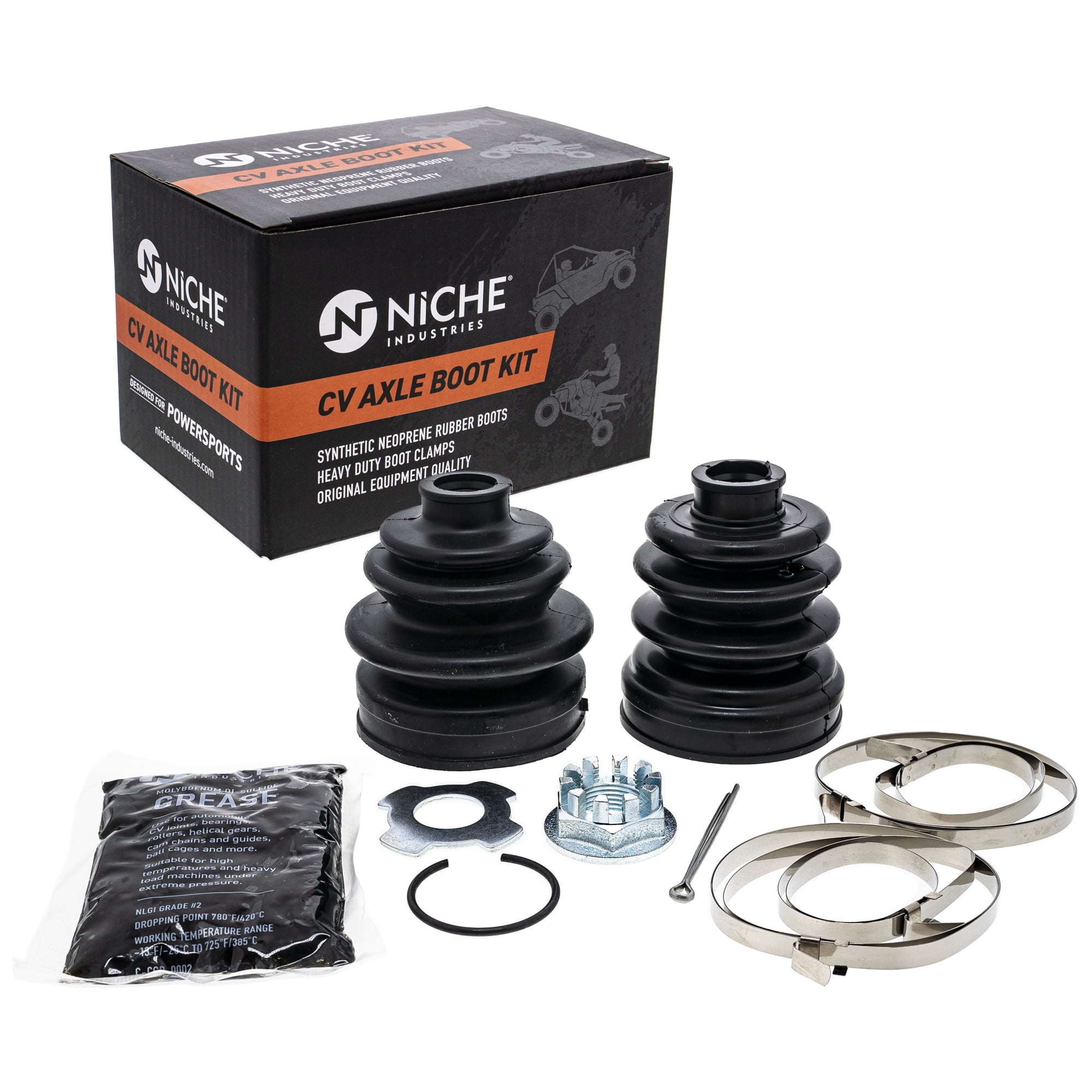 Niche Rear CV Axle Boot Kit for Suzuki King Quad 700 64931-31GV0 ATV ...