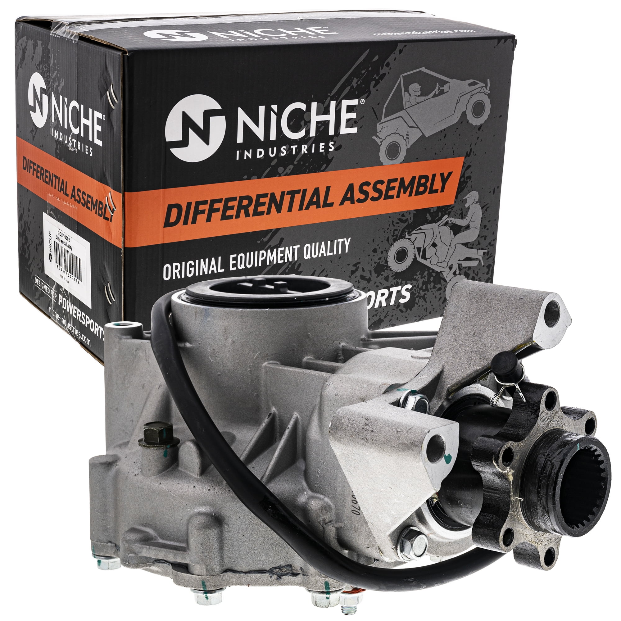 NICHE Rear Differential Assembly for Yamaha Rhino 450, 660, 700 UTV 519 ...
