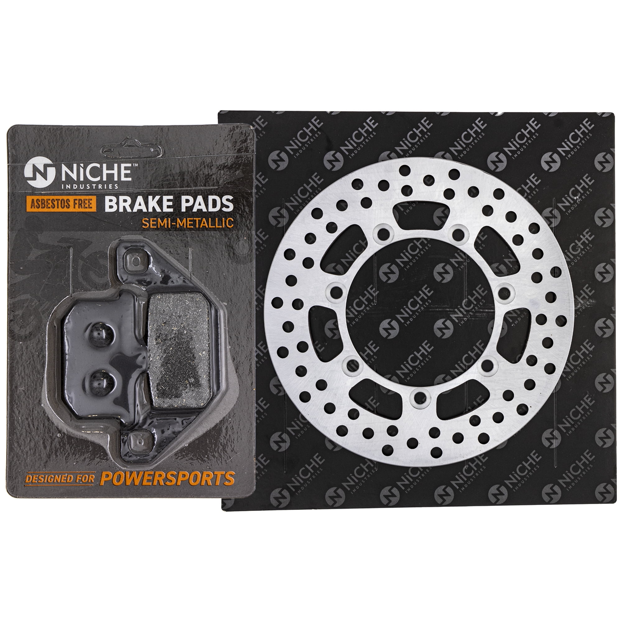 Niche Rear Right Brake Rotor Pad Kit for Kawasaki Vulcan 88 1500 ...