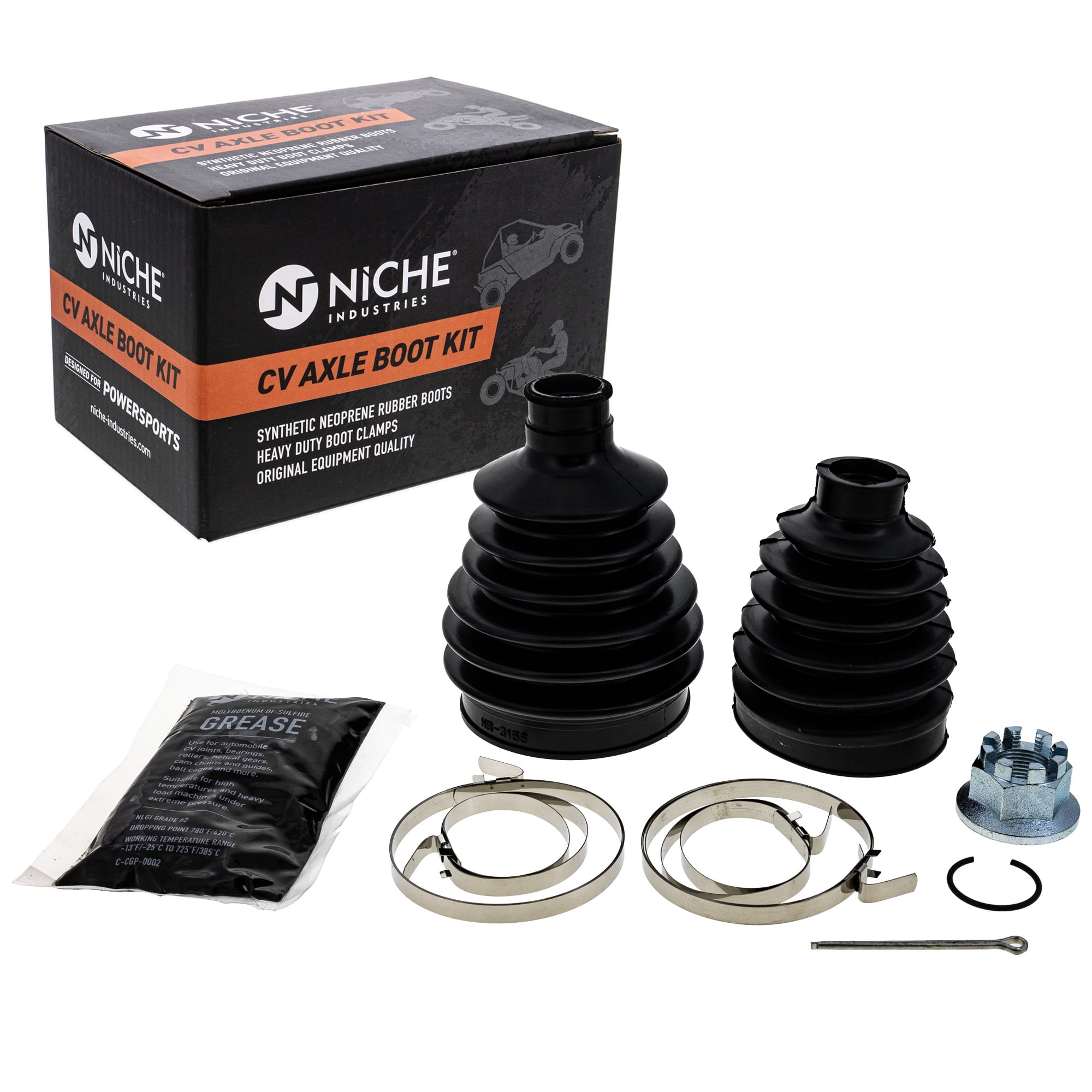 Niche Rear CV Axle Boot Kit for CF-Moto Uforce 500 800 Zforce 1000 UTV ...