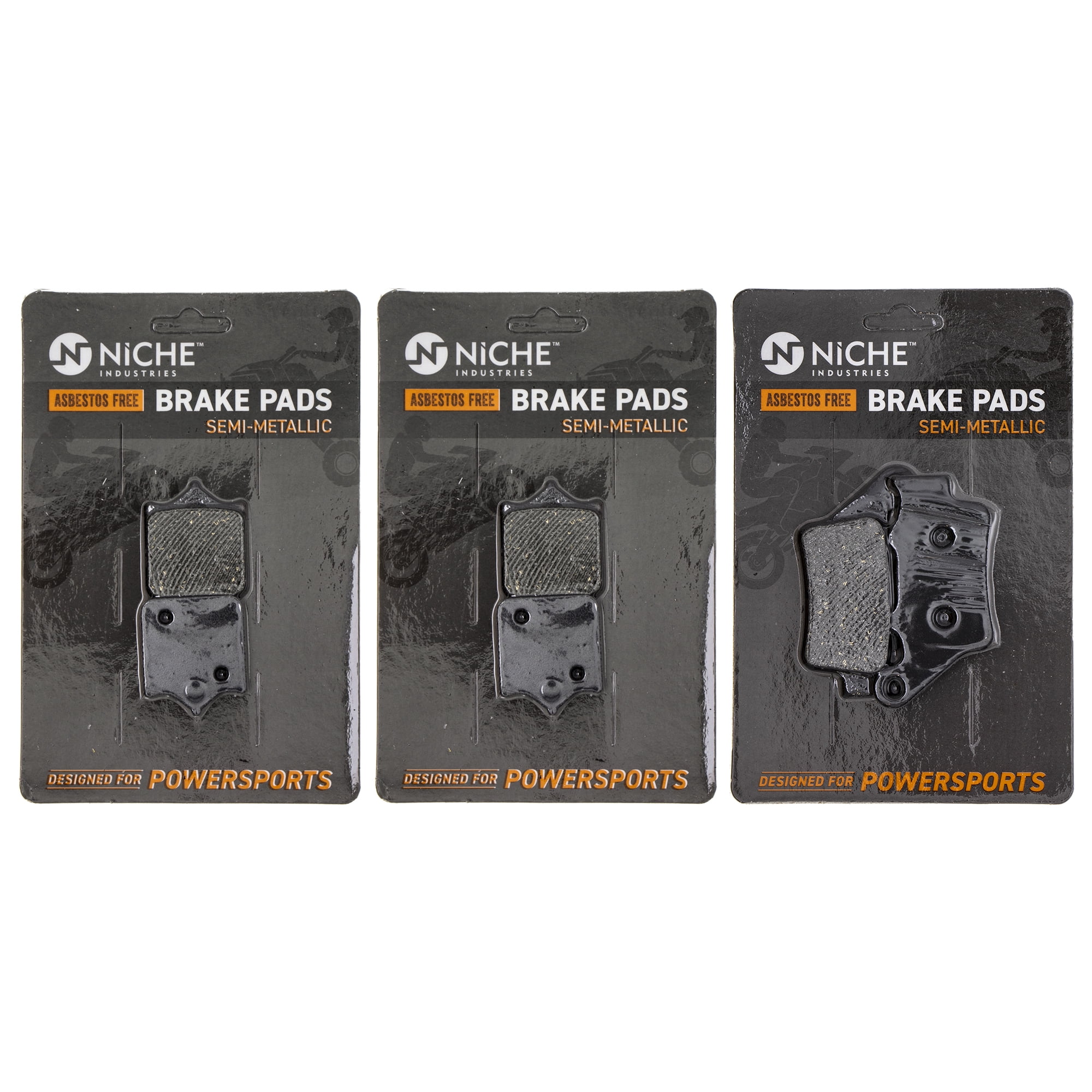 Niche Semi-Metallic Brake Pad Set for KTM 990 Superduke MK1002823 ...