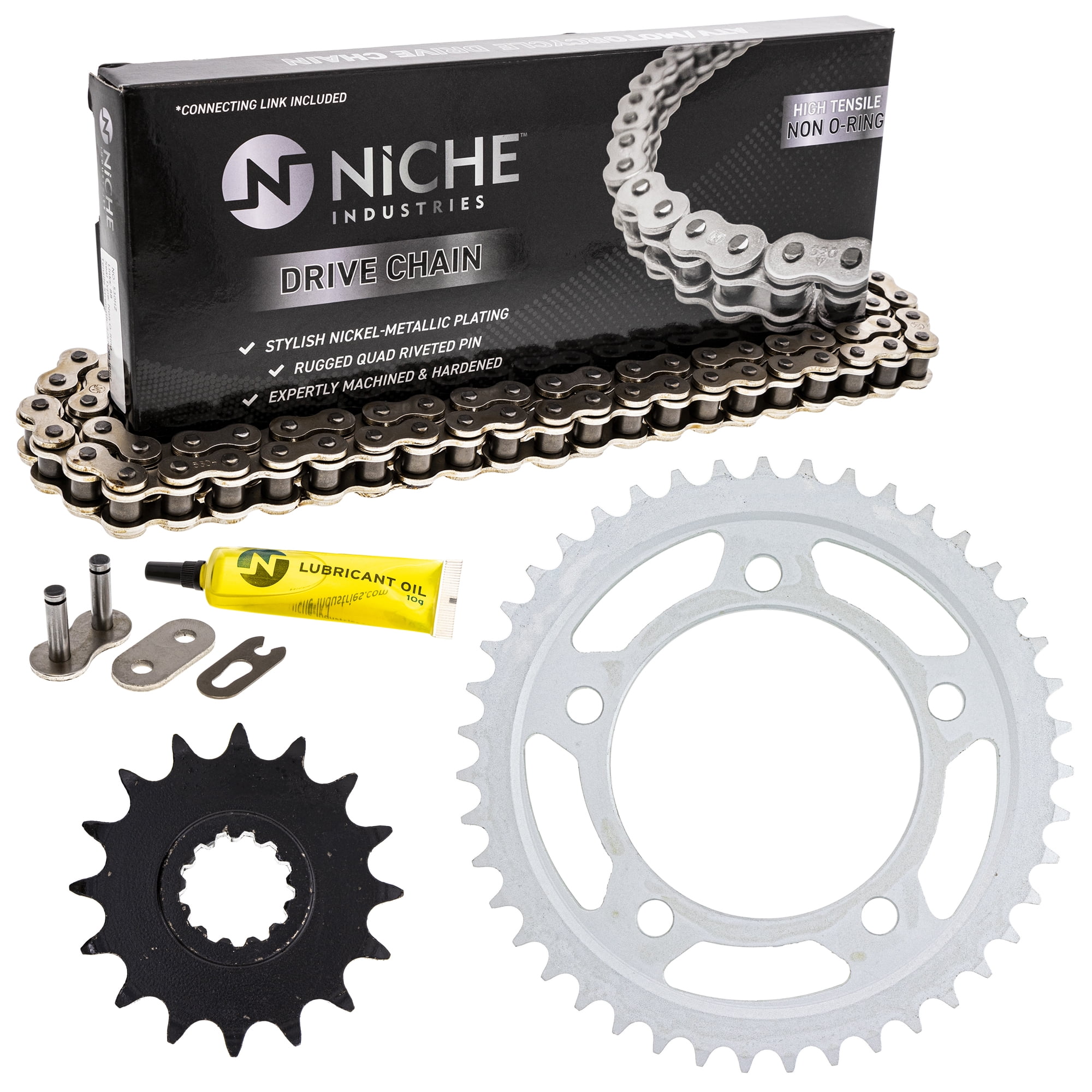 Niche Sprocket Chain Set for Honda CB900F 16/43T 530 Motorcycle ...