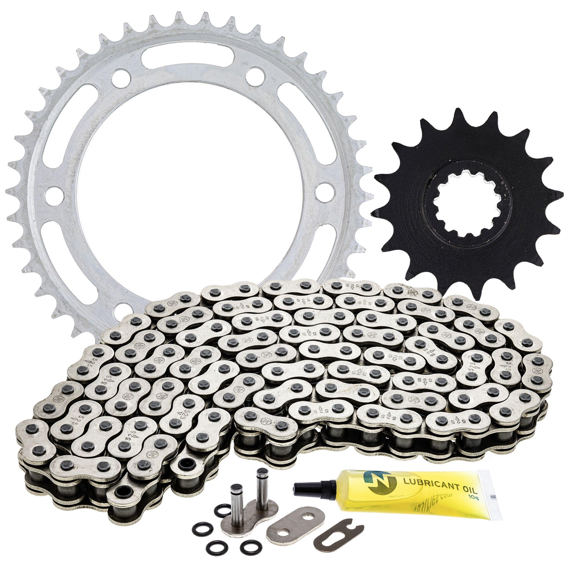 Niche Sprocket Chain Set for Honda CBR600RR 16/42 Tooth 525 O-Ring ...