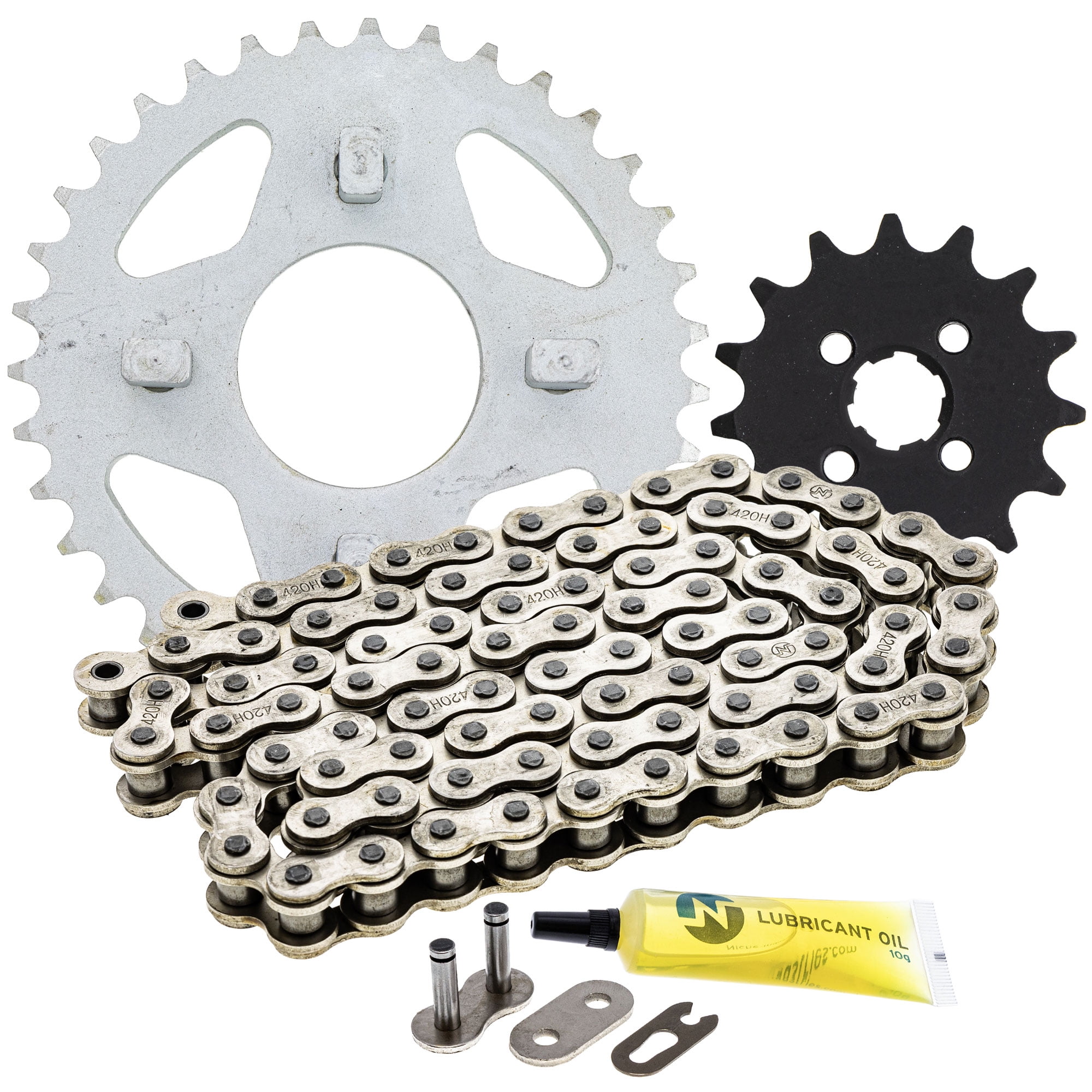 Niche Sprocket Chain Set for Honda CT70 15/35T 420 Motorcycle MK1003859 ...