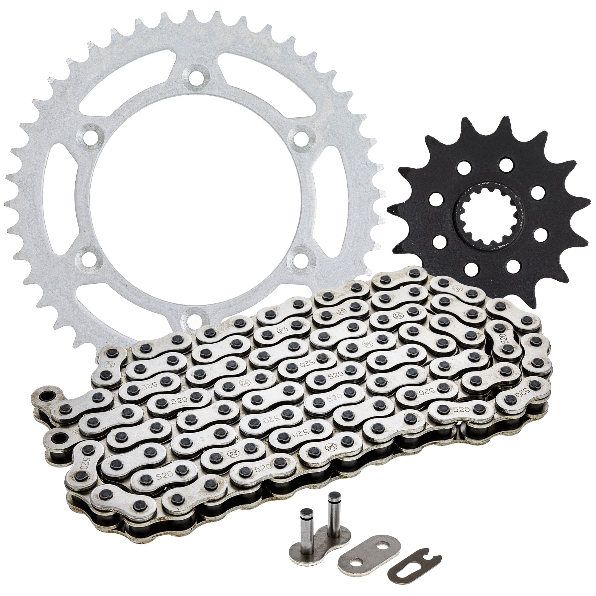 Niche Sprocket Chain Set for Suzuki DR350 15/44T 520 Motorcycle ...
