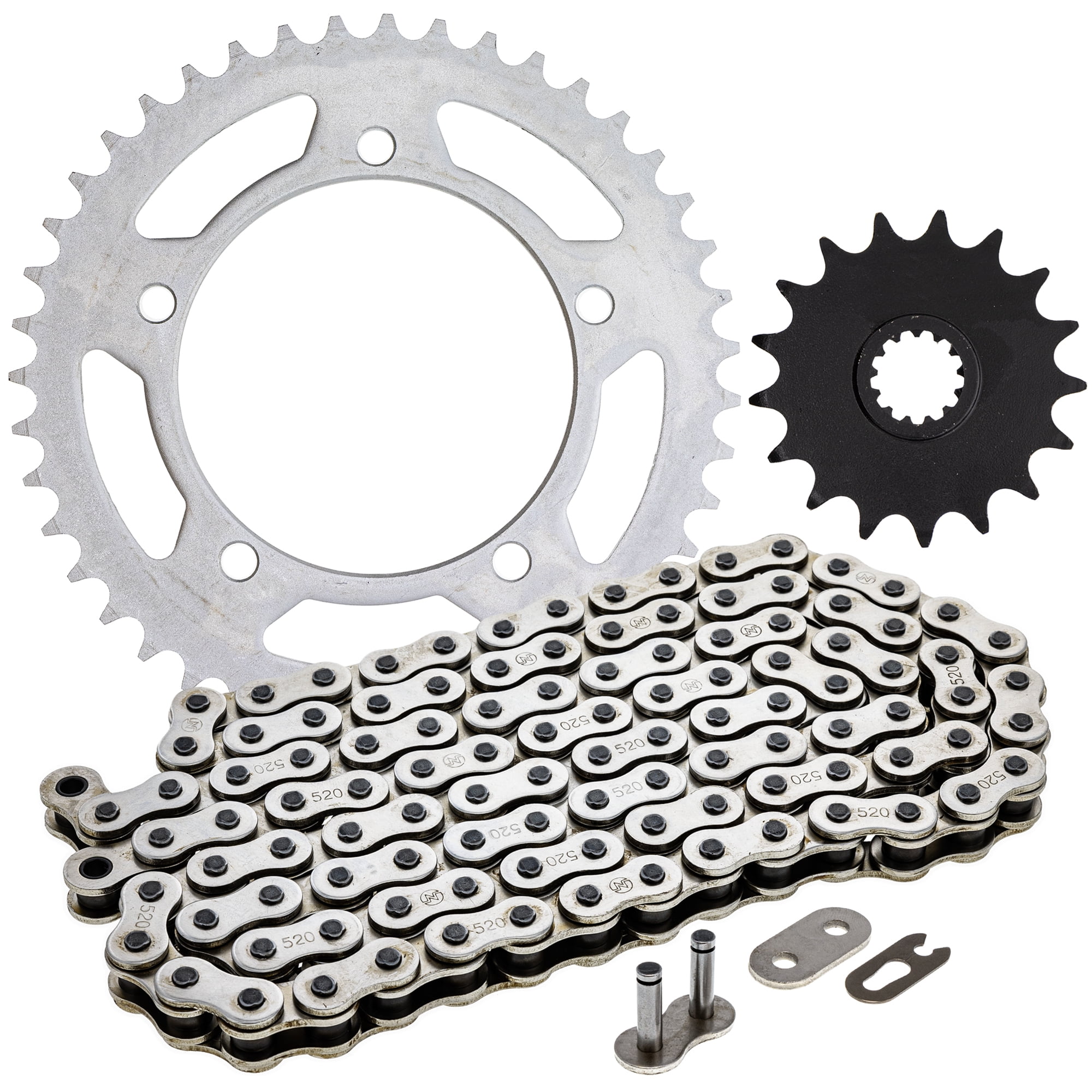 Niche Sprocket Chain Set for Suzuki GSXR750 17/43T 520 Motorcycle ...