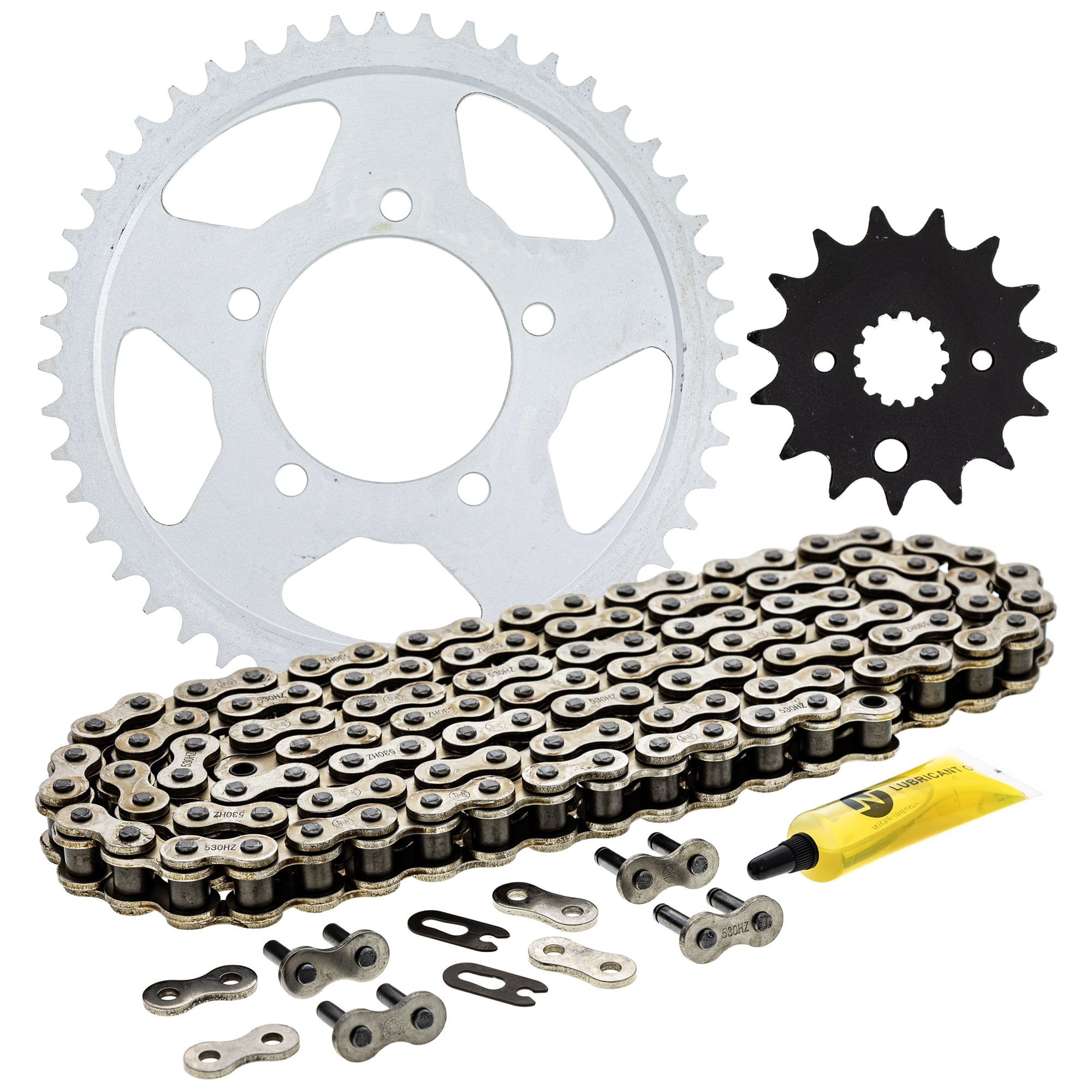 Niche Sprocket Chain Set for Suzuki Marauder 800 15/48T 530 Motorcycle ...
