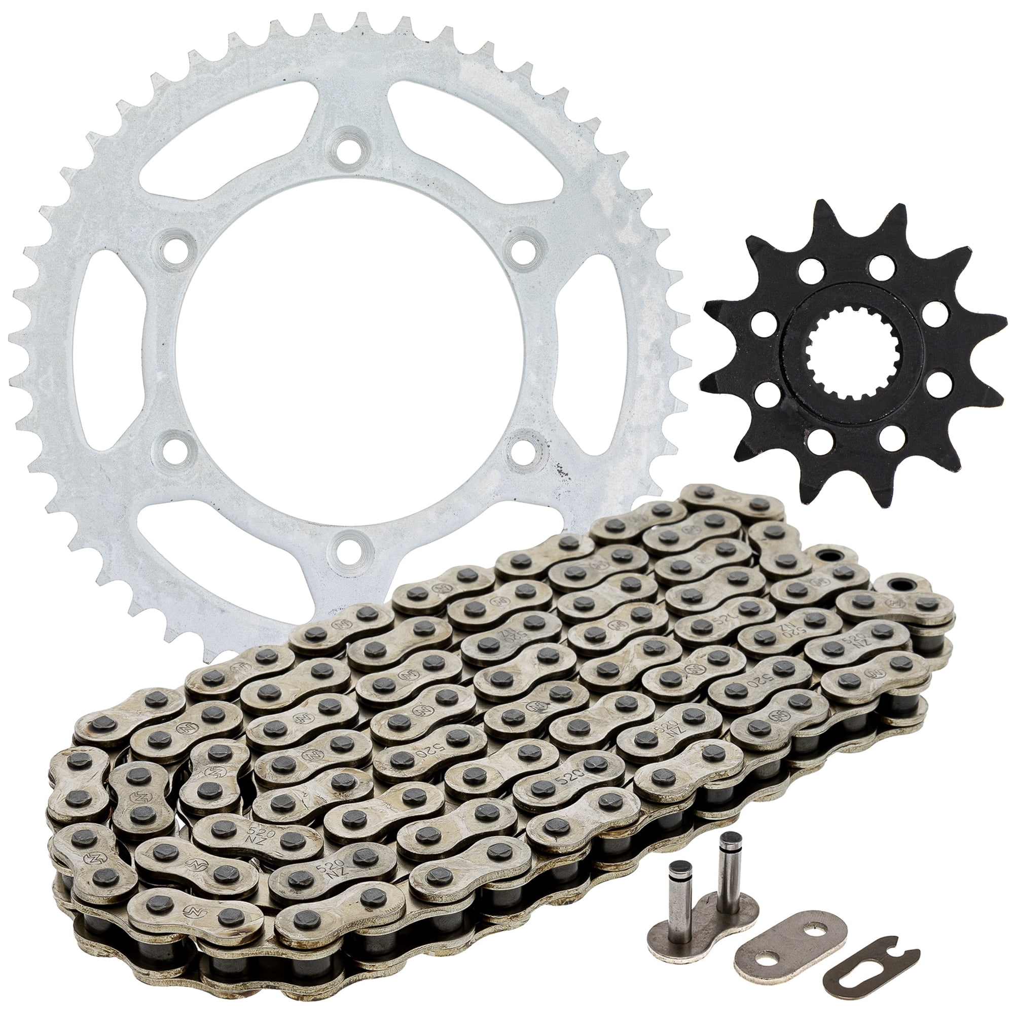 Niche Sprocket Chain Set for Suzuki RMZ250 12/48T 520 Motorcycle ...