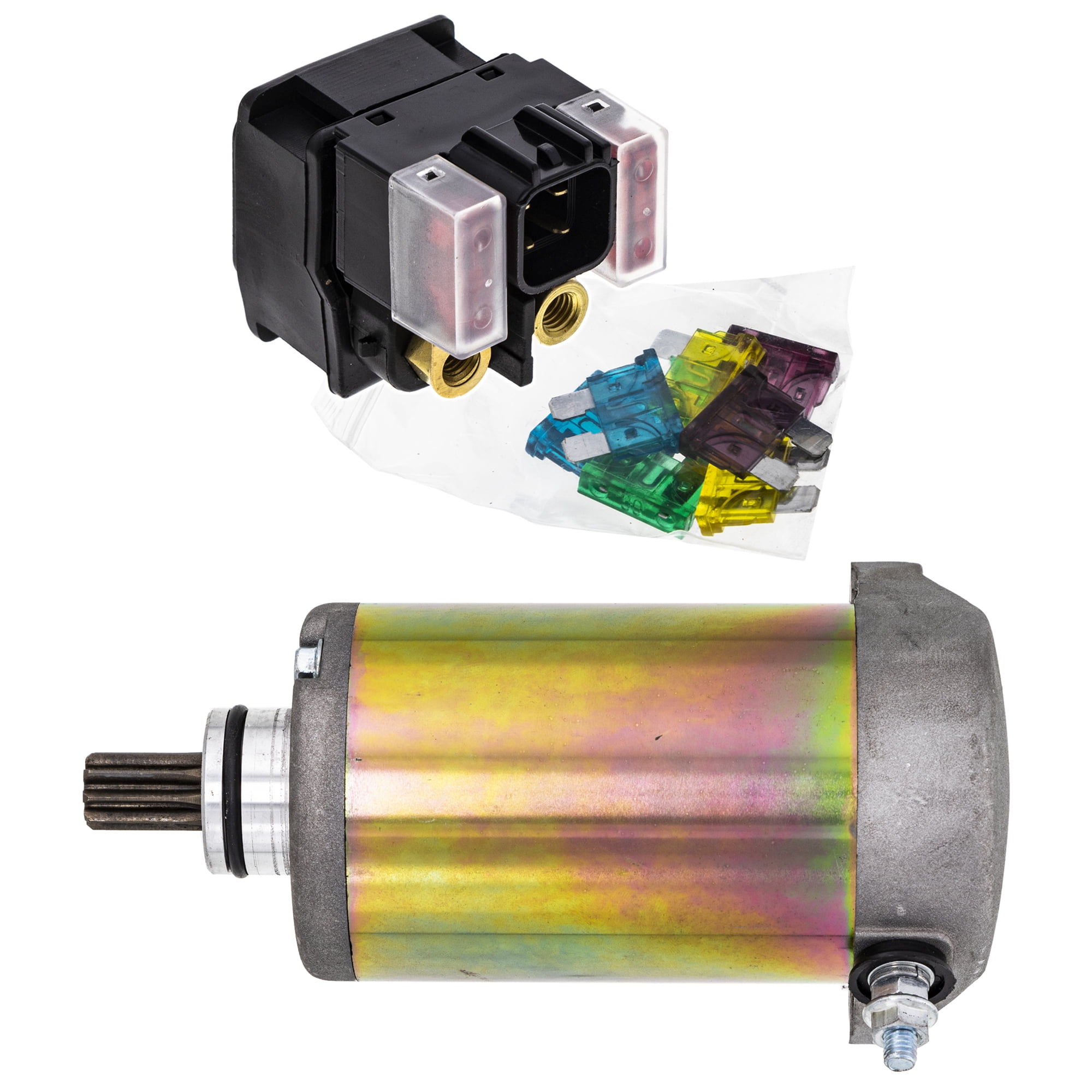 Niche Starter Motor Solenoid Kit for Suzuki GZ250 Motorcycle MK1007622 ...
