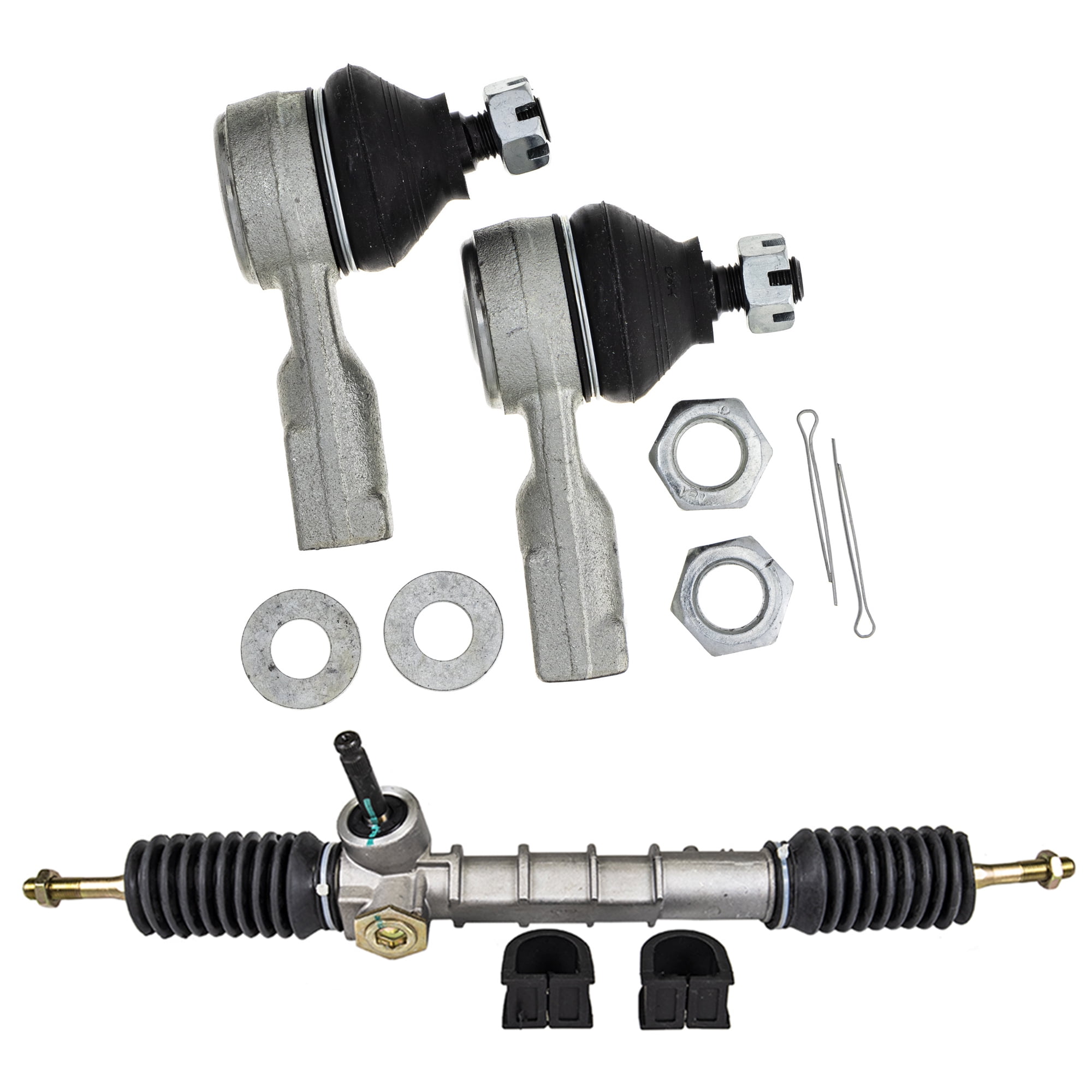 Niche Steering Rack Tie Rod End Kit for Kawasaki Mule 610 600 SX UTV ...