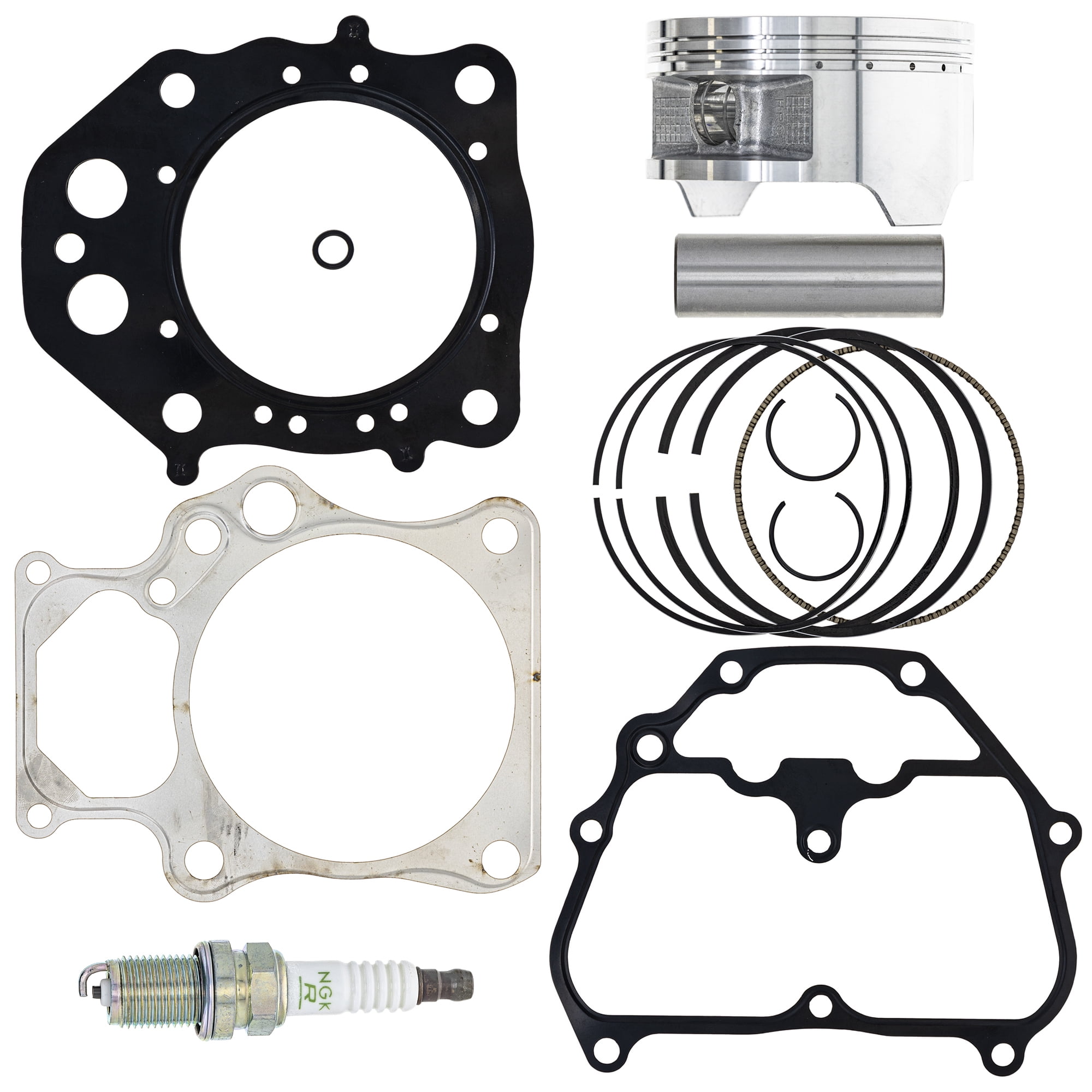 Niche Stock Piston Gasket Spark Plug Kit for Honda FourTrax foreman 500 ...