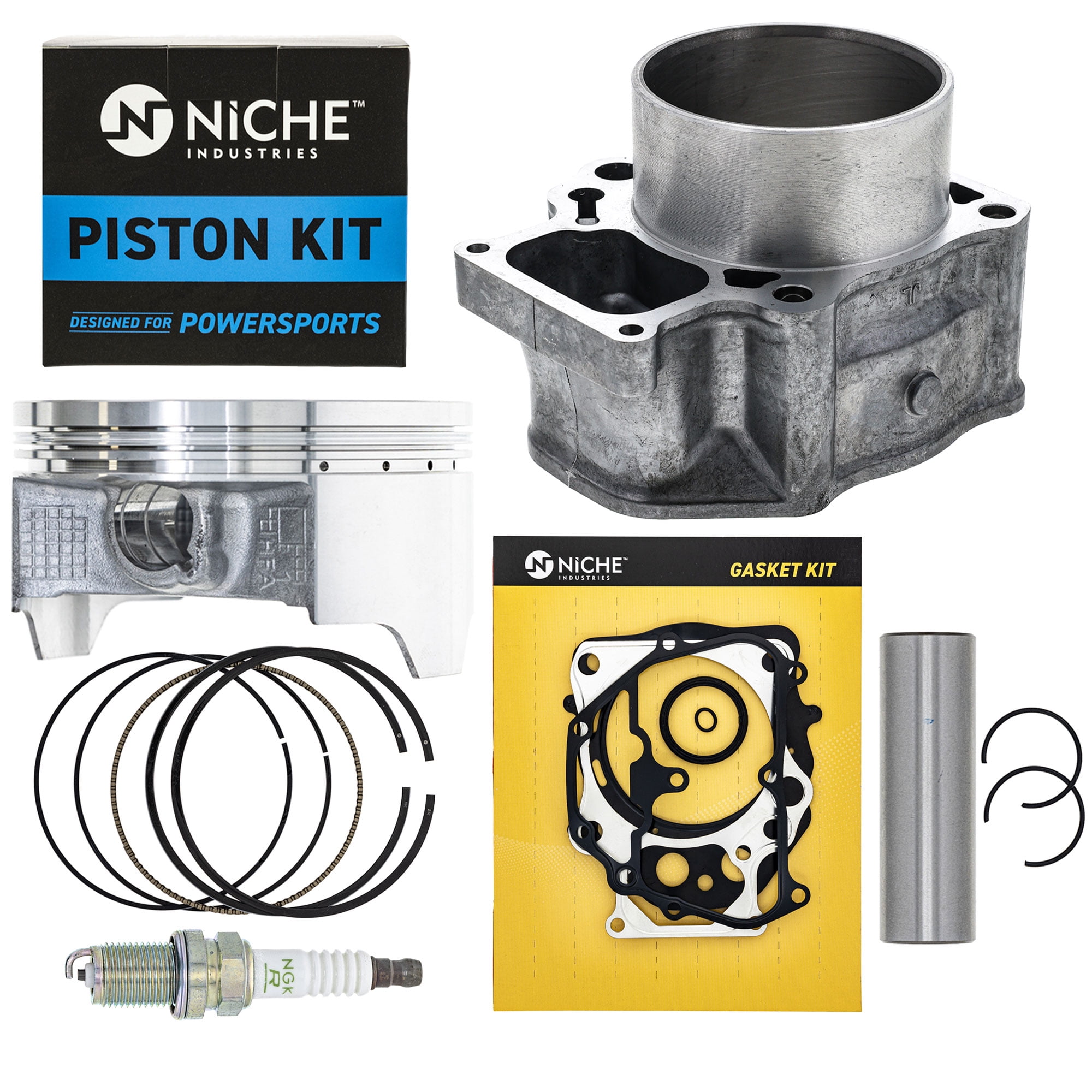 Niche Stock Piston Gasket Spark Plug Kit for Honda FourTrax foreman Rubicon 520 MK1011879 ...