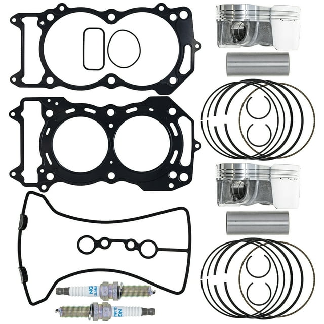 Niche Stock Piston Gasket Spark Plug Kit for Kawasaki Teryx KRX 1000 MK1011893 - Walmart.com