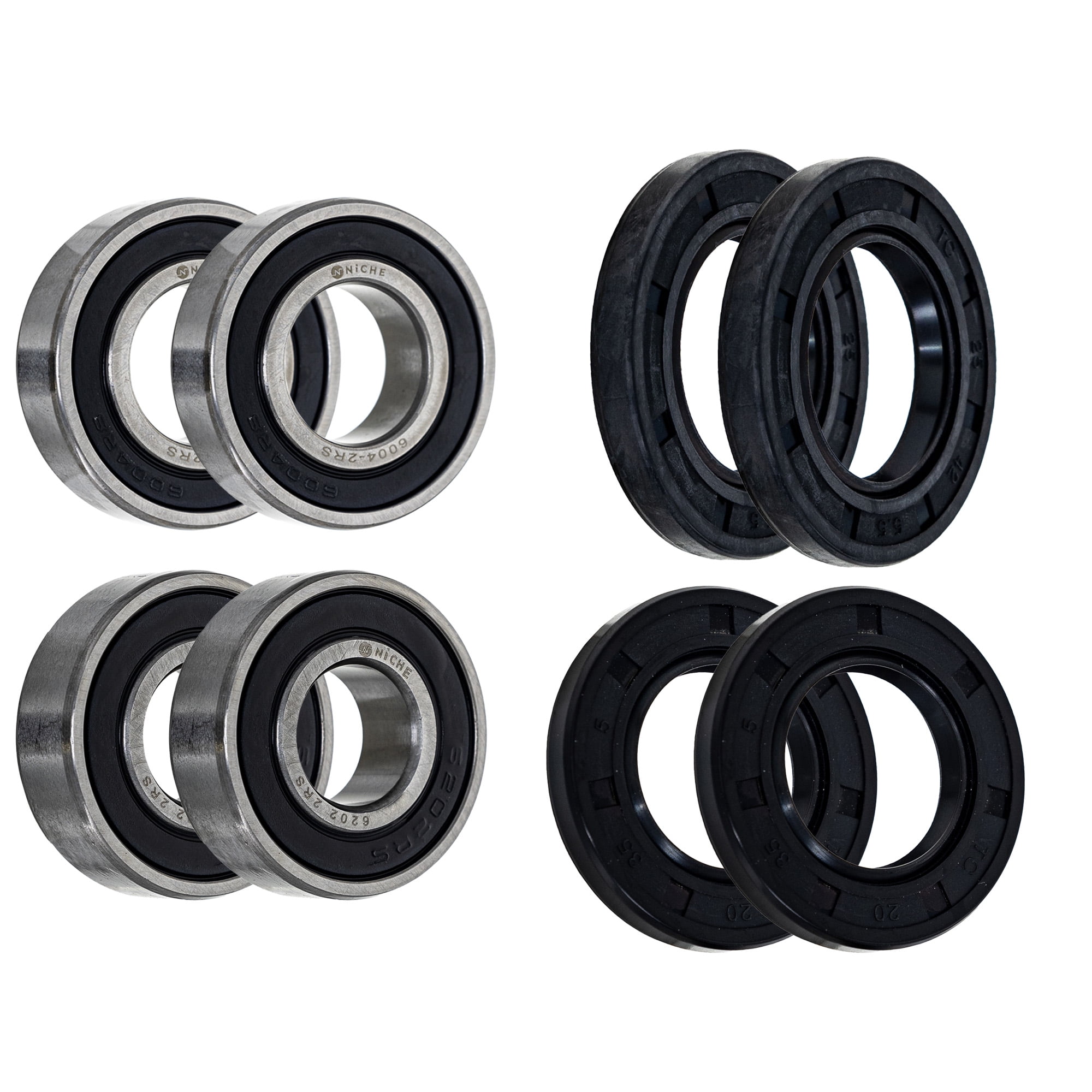 Niche Wheel Bearing Seal Kit for Kawasaki KDX200 KDX220R KDX250 KLX250 KLX300R MK1008771 ...
