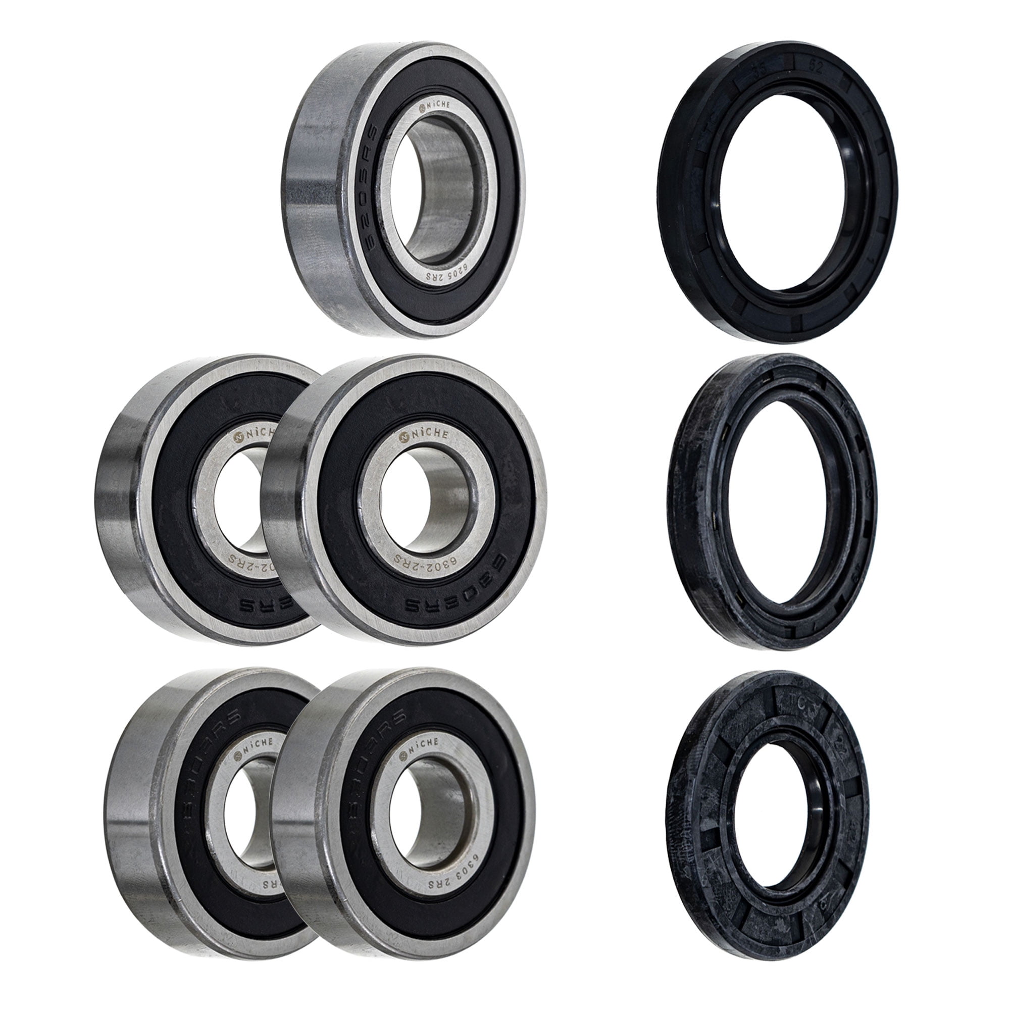 Niche Wheel Bearing Seal Kit for Kawasaki Vulcan 800 VN800 A1-A11 ...