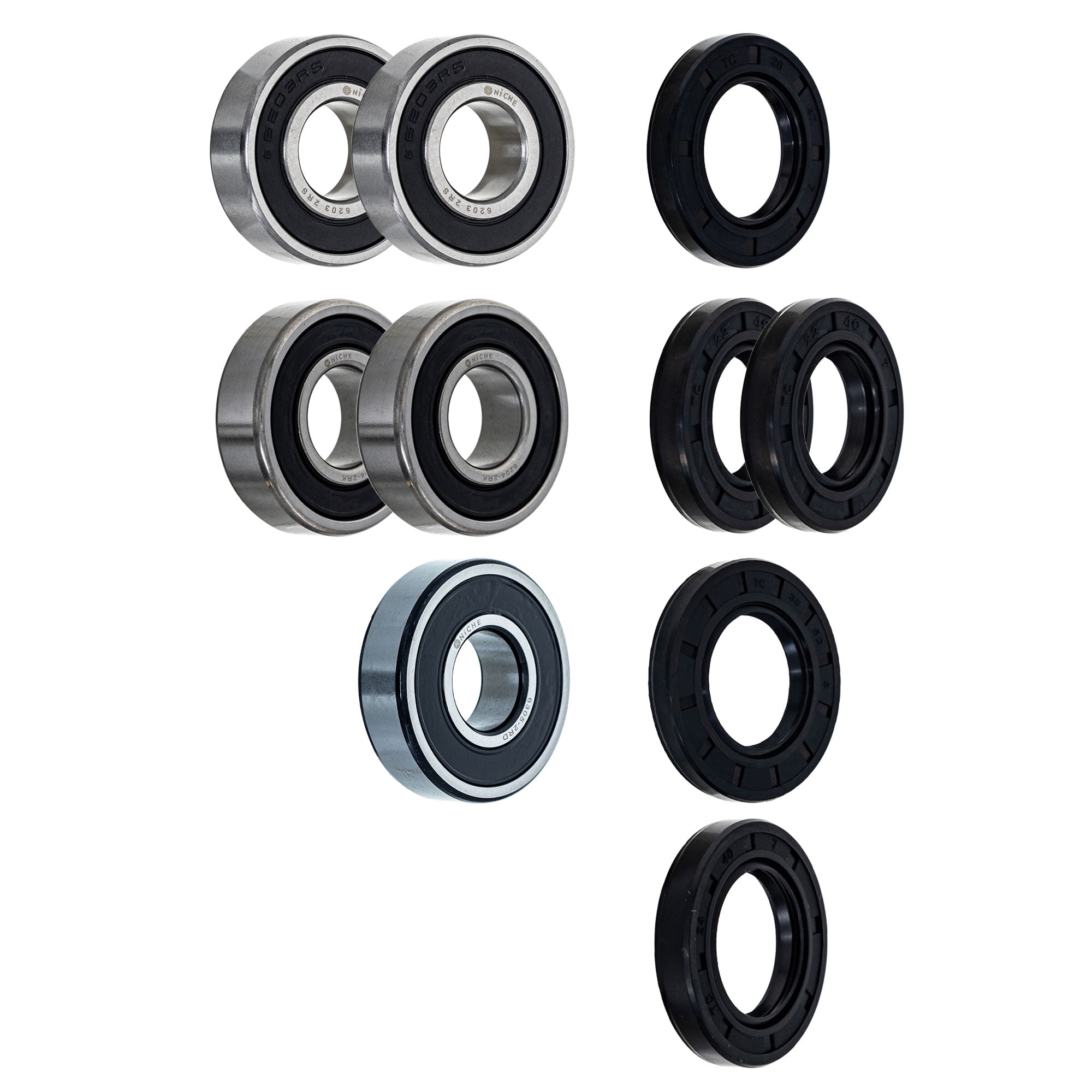 Niche Wheel Bearing Seal Kit for Suzuki SV650 SV650S SFV650 MK1008597 ...
