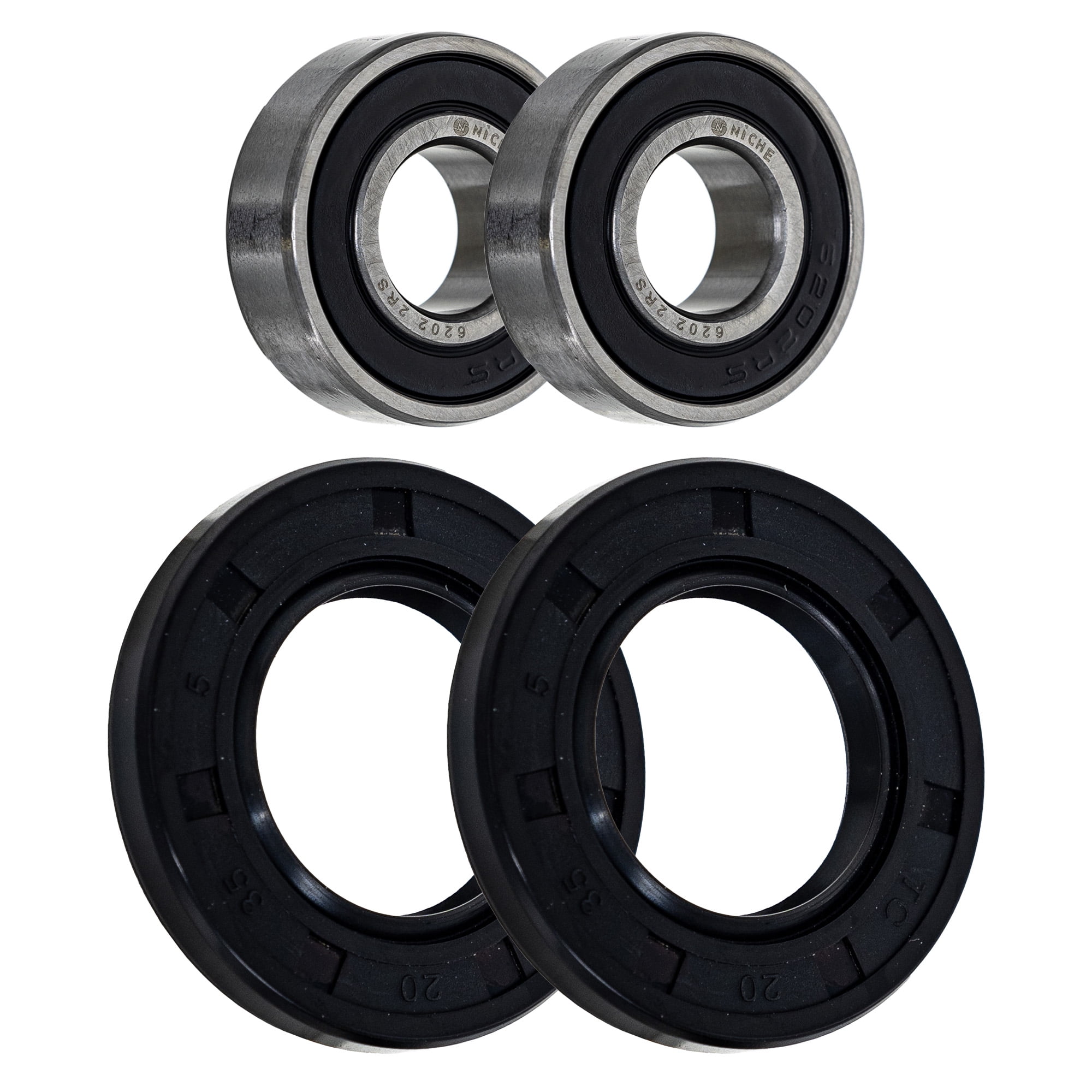 Niche Wheel Bearing Seal Kit for Yamaha YZ125 TTR225 YZ250 Kawasaki KDX200 220 MK1009173 ...