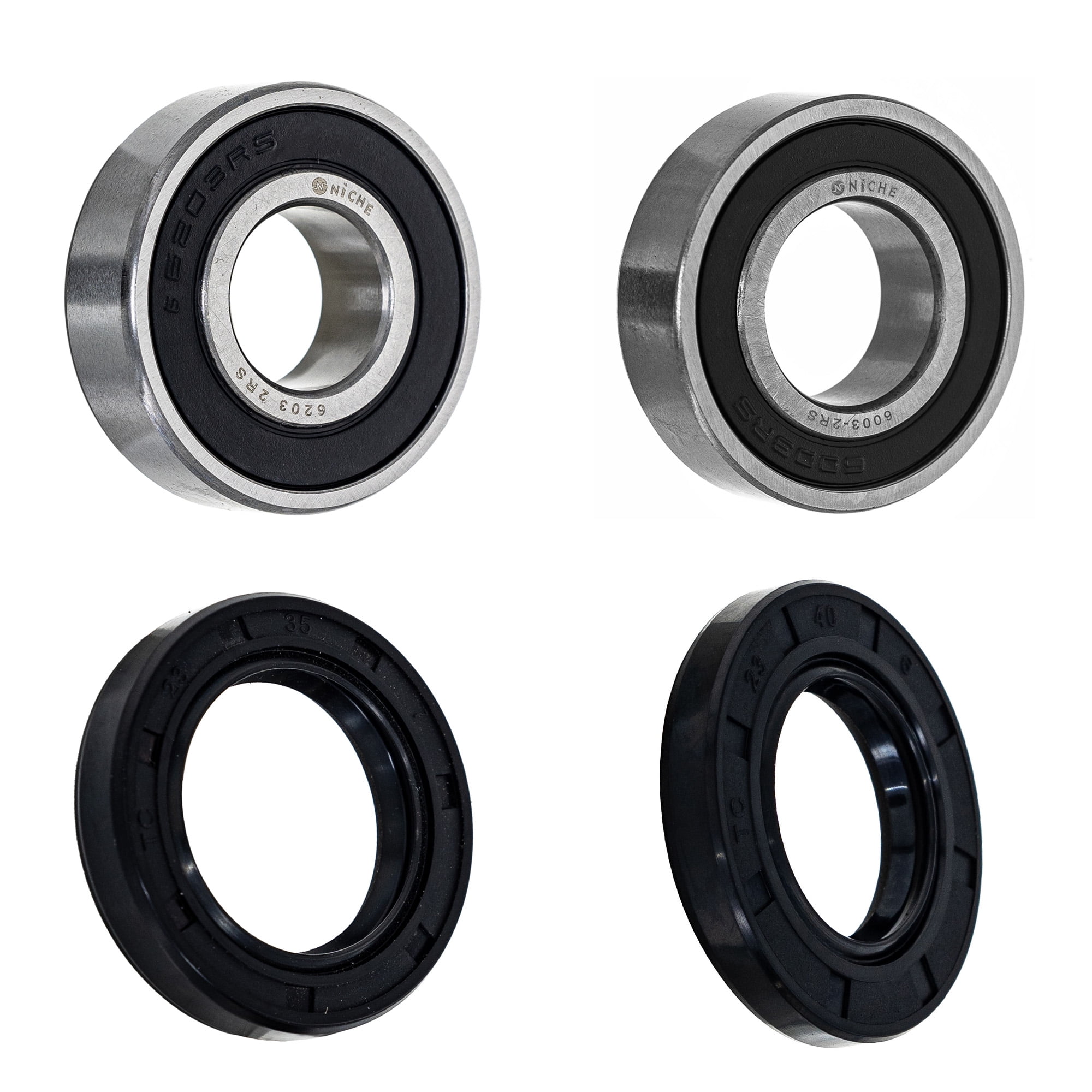 Niche Wheel Bearing Seal Kit for Yamaha Yamahauler Tri Moto 200 6203 ...