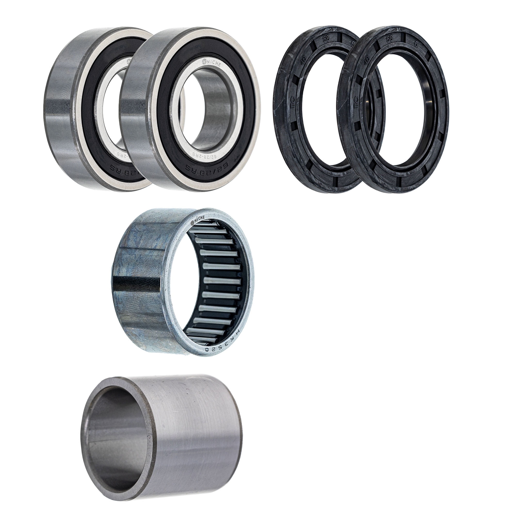 Niche Wheel Bearing Shaft Seal Kit for Yamaha YZF-R1 50th 62/28-2RS ...
