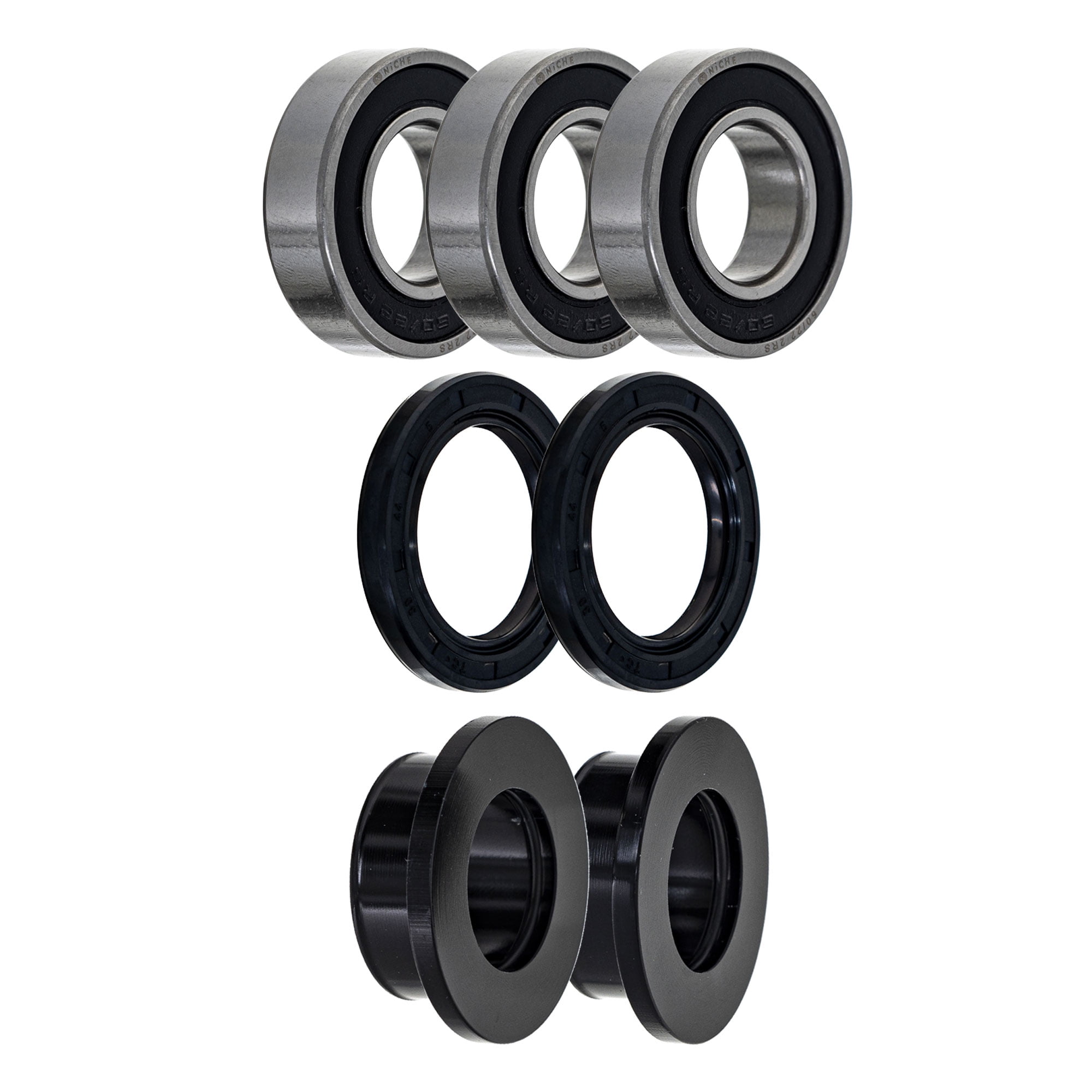 Niche Wheel Bearing Spacer Seal Kit for Suzuki RM125 RM250 22-2RS 30 ...