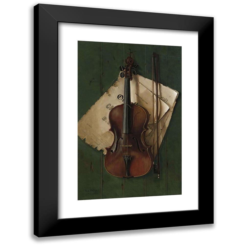 Nicholas Alden Brooks 11x14 Black Modern Framed Museum Art Print Titled ...