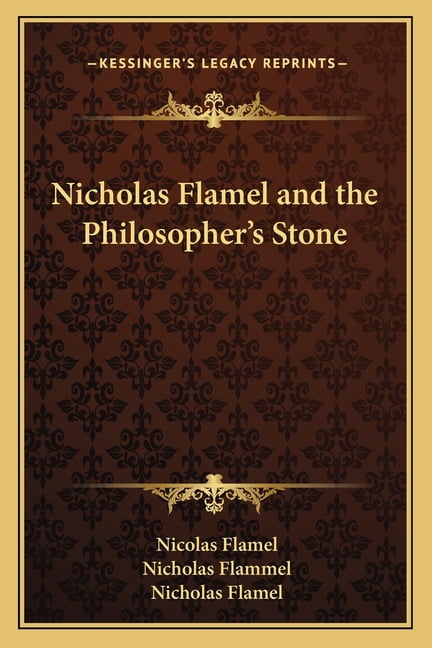 Nicholas Flamel and the Philosopher's Stone (Paperback) - Walmart.com