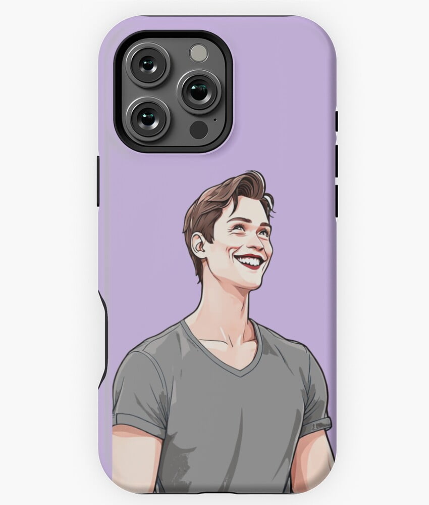 Nicholas Galitzine Cartoon Actor M3781 Phone Case for iPhone 17 16 15 ...