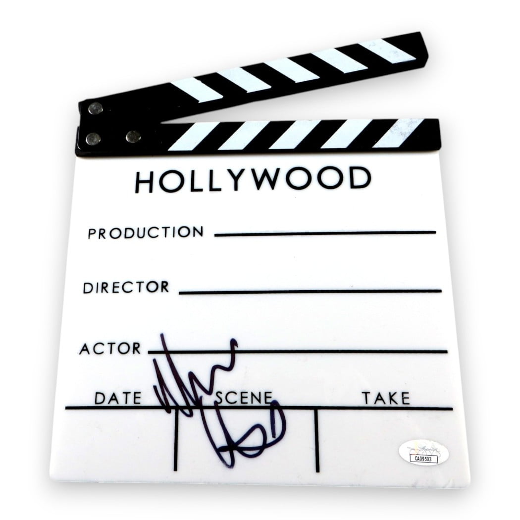 Nicholas Hoult Signed Autographed Movie Clapper Warm Bodies X-Men JSA ...