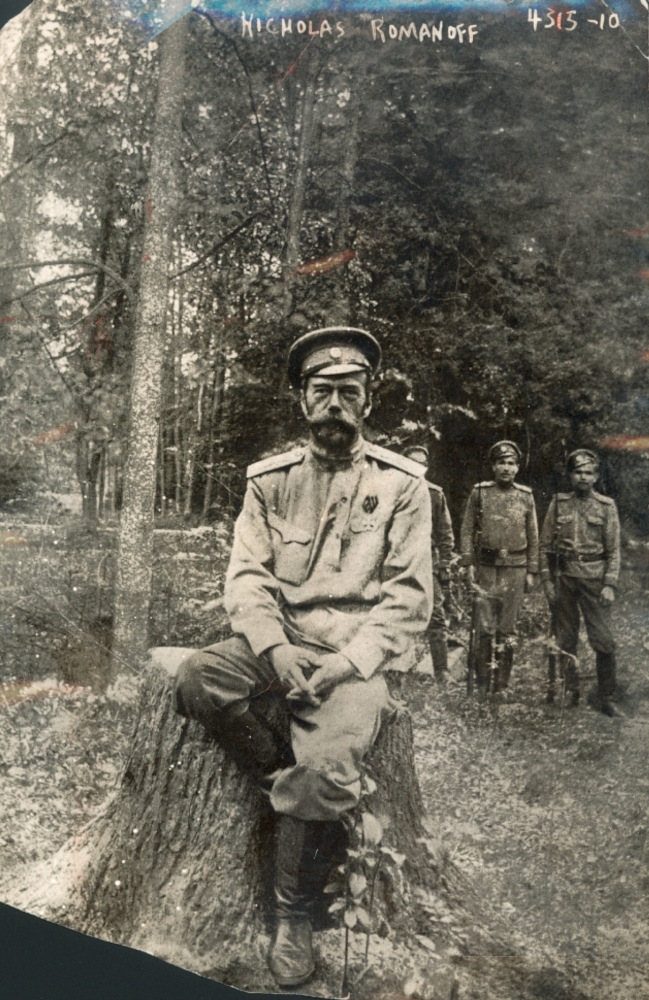 Nicholas Ii.Nczar Of Russia 1894-1917. The Former Czar Detained At ...