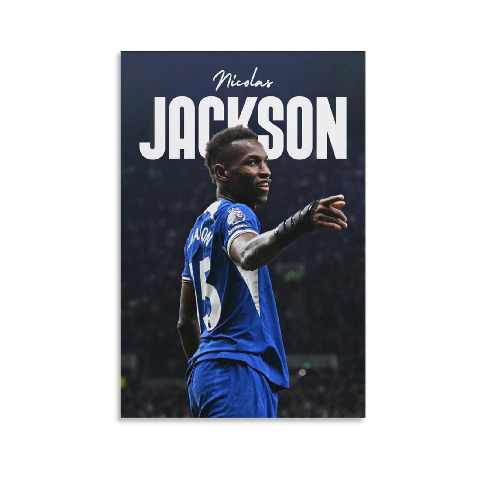 Nicholas Jackson Poster Chelsea Football Poster Football Star Poster ...