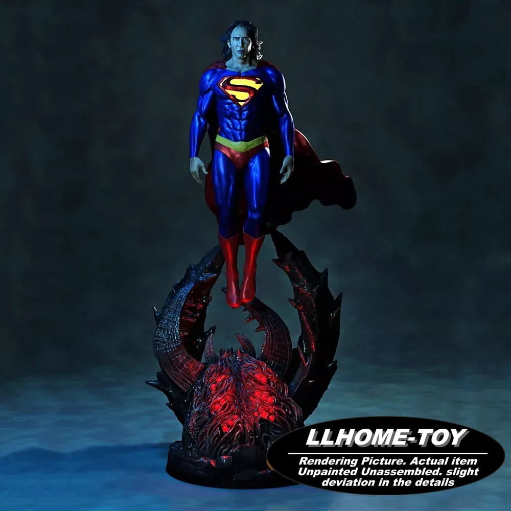 Nicholas Man of Steel Flash 40cm Resin Model Unpainted 3d Print GK ...