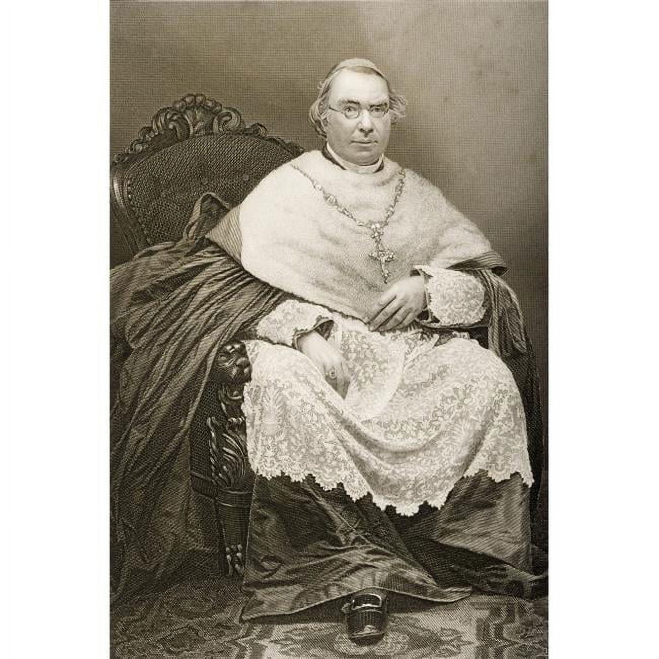 Nicholas Patrick Wiseman 1802-1865. English Cardinal First Archbishop ...