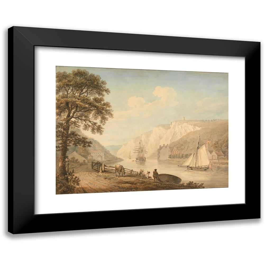 Nicholas Pocock 18x14 Black Modern Framed Museum Art Print Titled - The ...