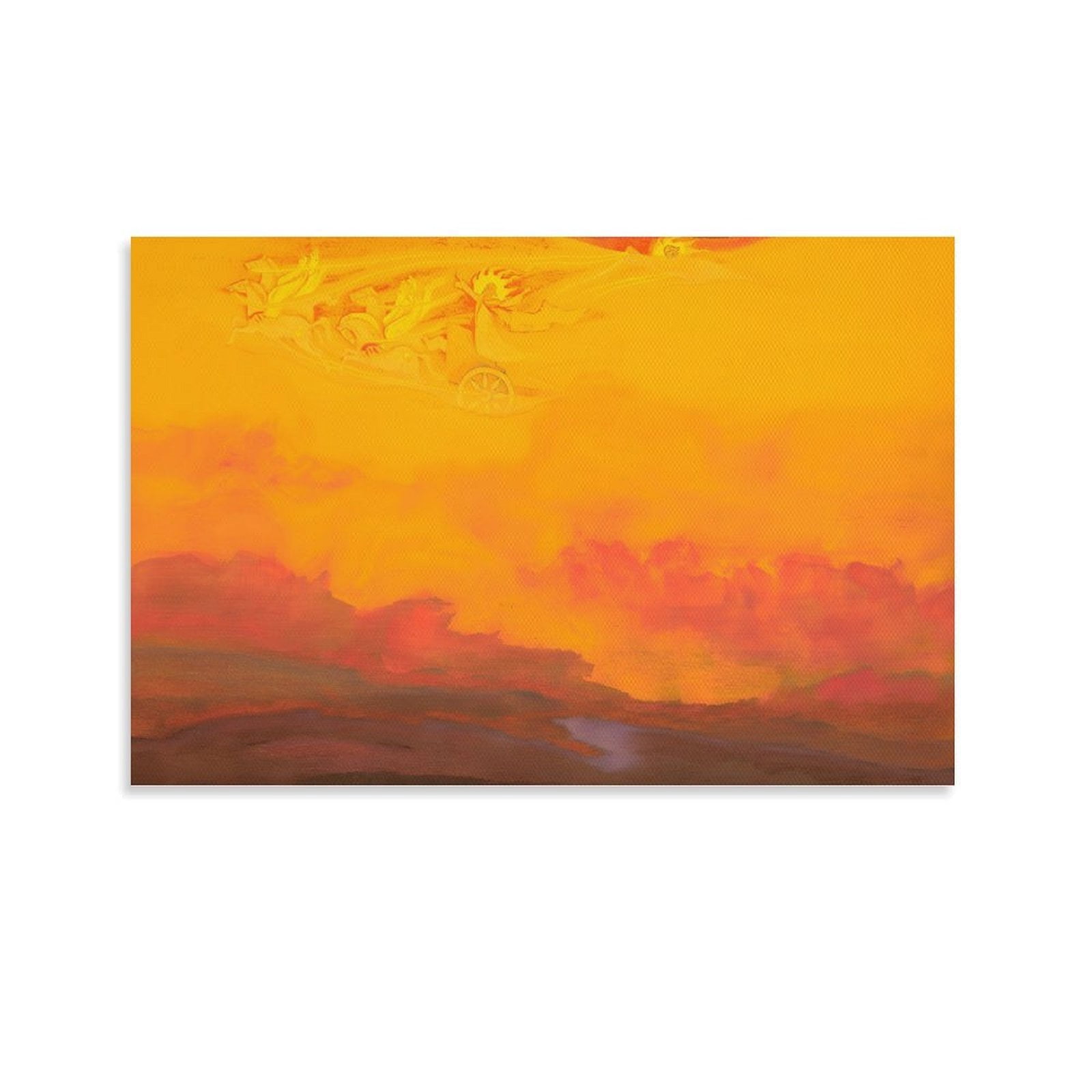 Nicholas Roerich Art Poster Elijah The Prophet Painting Poster Room ...