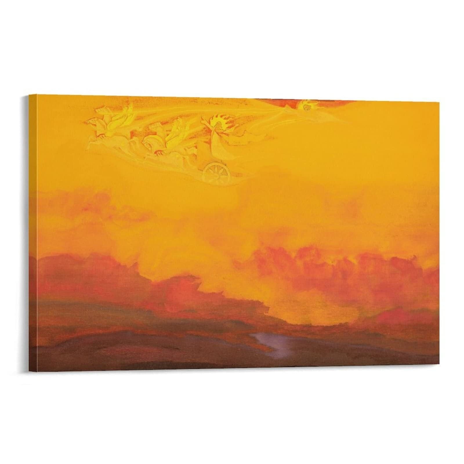 Nicholas Roerich Elijah The Prophet Art Hanging Picture Room Aesthetic ...