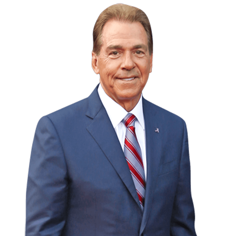 Nicholas Saban (Blue Suit) Half Body Buddy Cutout - Walmart.com