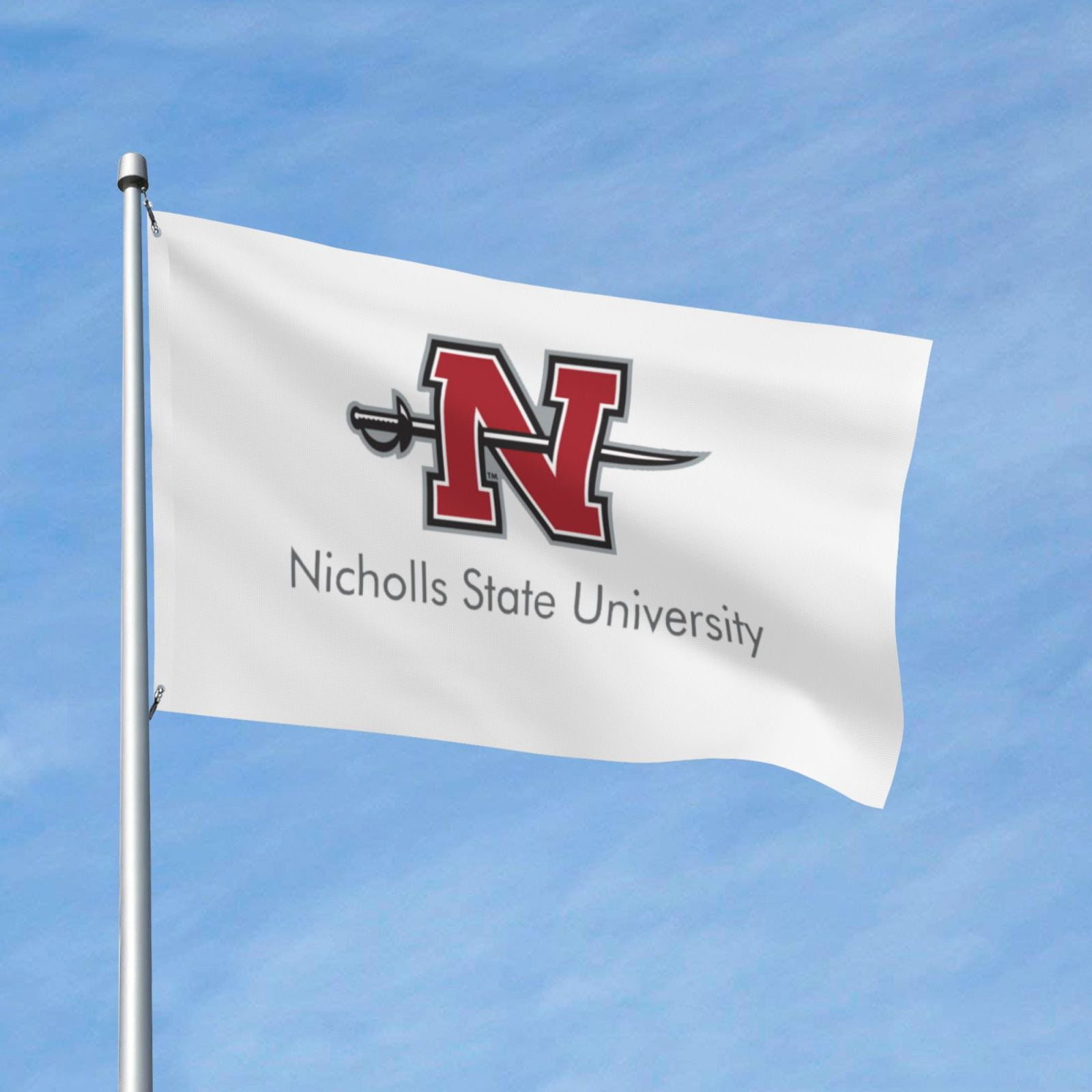 Nicholls State University Logo 3x5 Ft Flag Double Sided Indoor Outdoor ...
