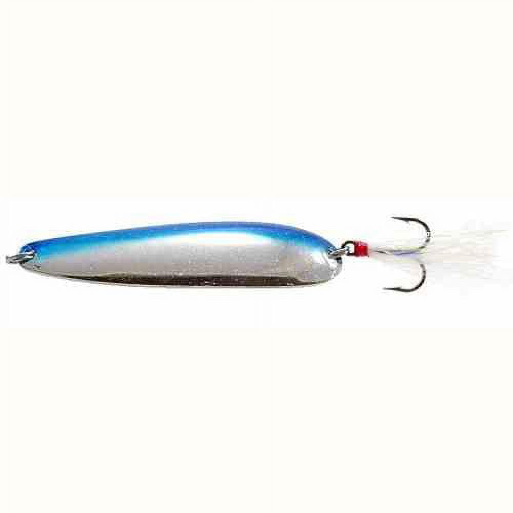 Nichols Flutter Spoon 4'' 3/4oz Blue Shad - Walmart.com