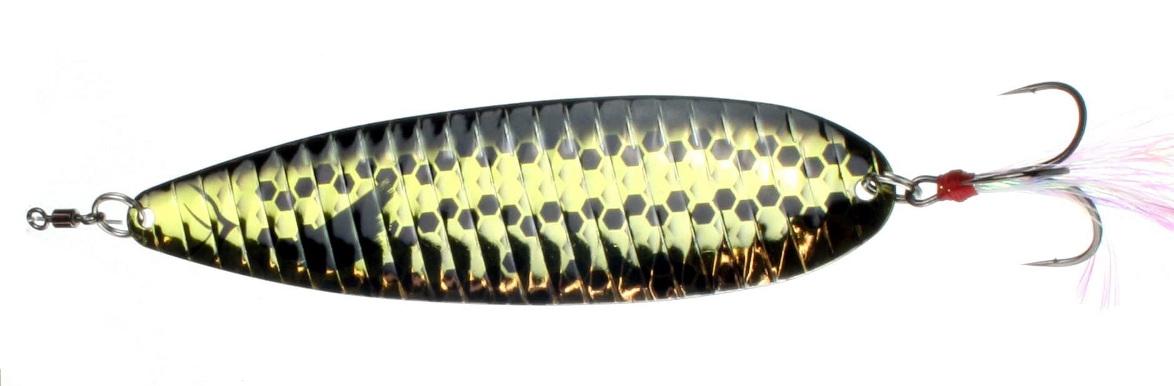 Nichols Lures 6FS18-25 6" Ben Parker Mini Magnum Flutter Spoon, Sand ...