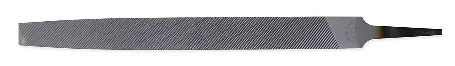 Nicholson Flat Bastard File - Precision, Coarse, Rectangular - 10 In ...