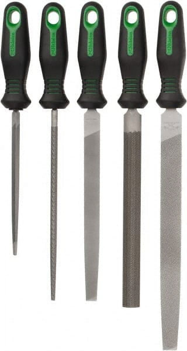 Nicholson 5 Piece American Pattern File Set 10", 8", 6" Long, Bastard ...