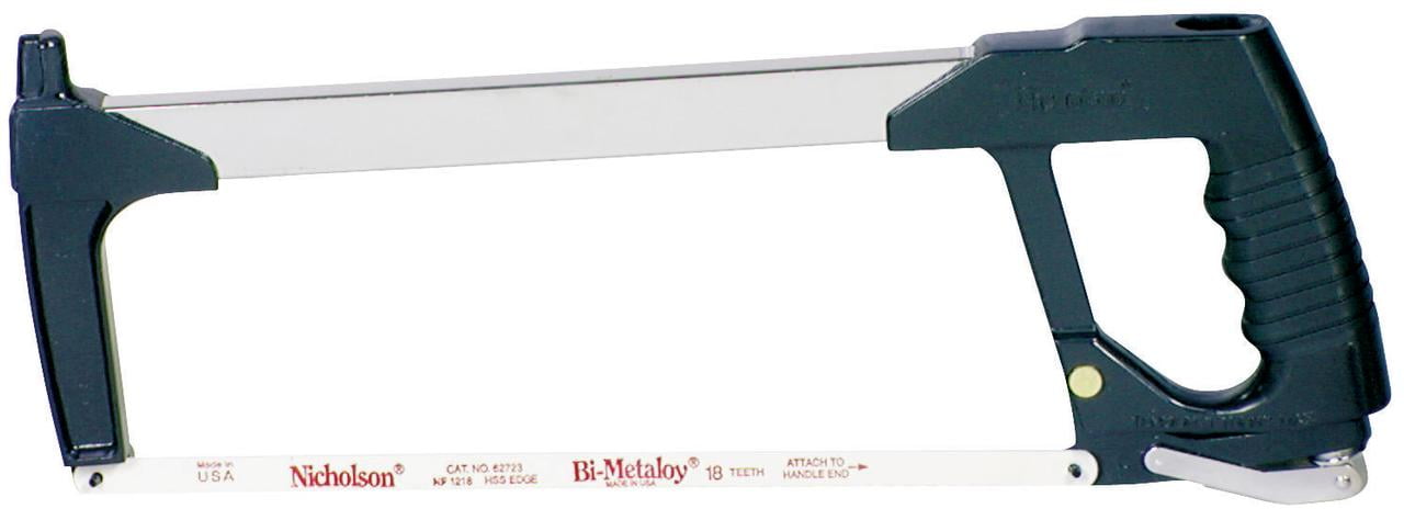 Nicholson 80956 12" High Tension Hacksaw Frame - Walmart.com