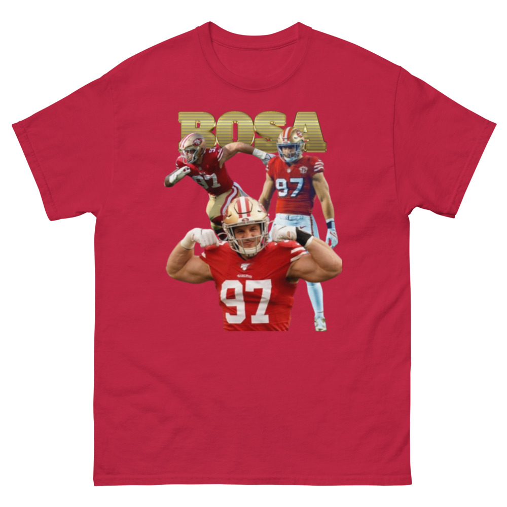 Nick Bosa Unisex classic tee (Cardinal, XL) - Walmart.com