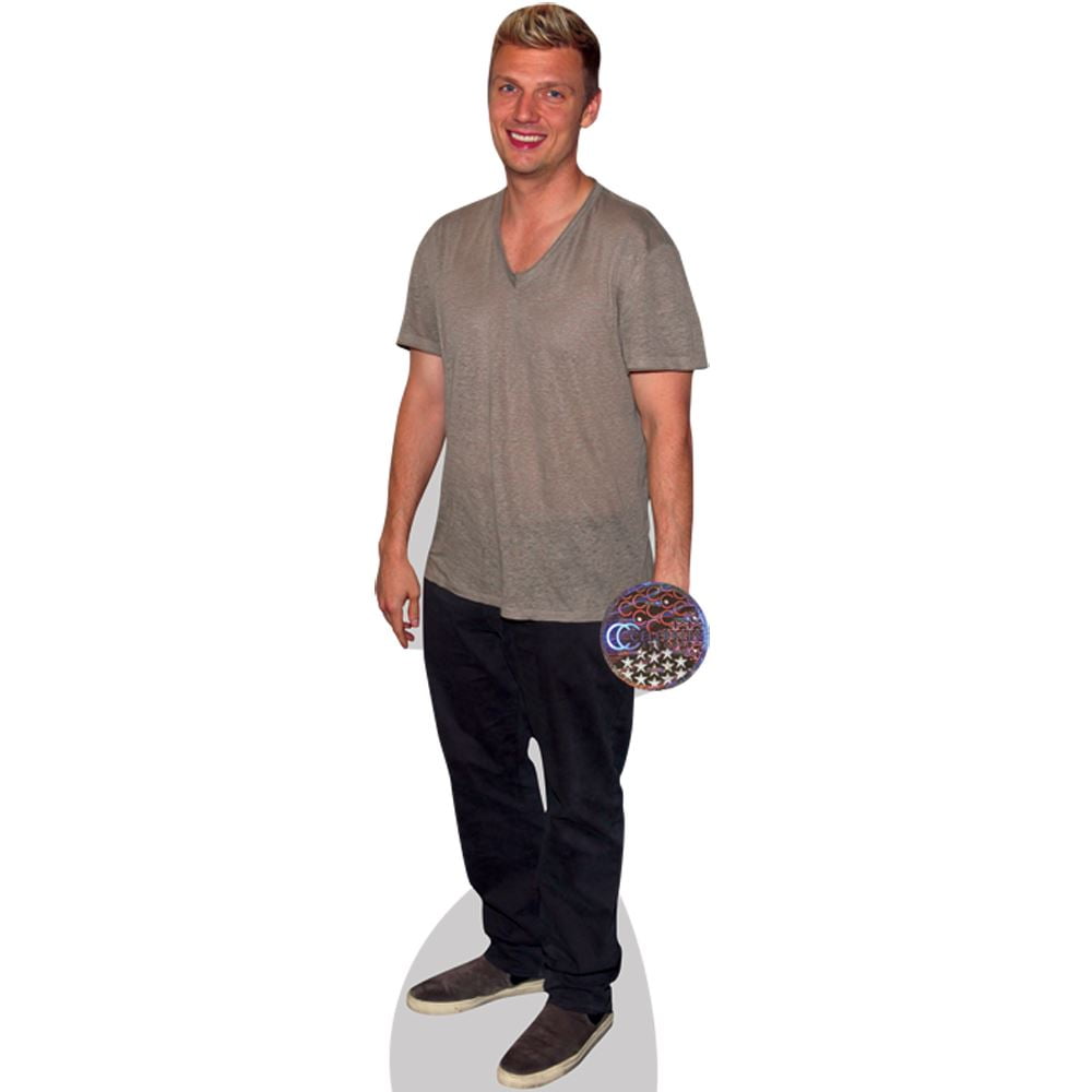 Nick Carter (Casual) Mini Cardboard Cutout Standee - Walmart.com