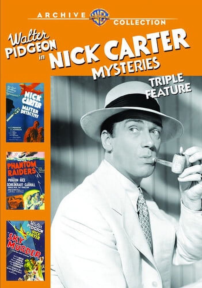 Nick Carter Mysteries: Triple Feature (DVD), Warner Archives, Mystery ...
