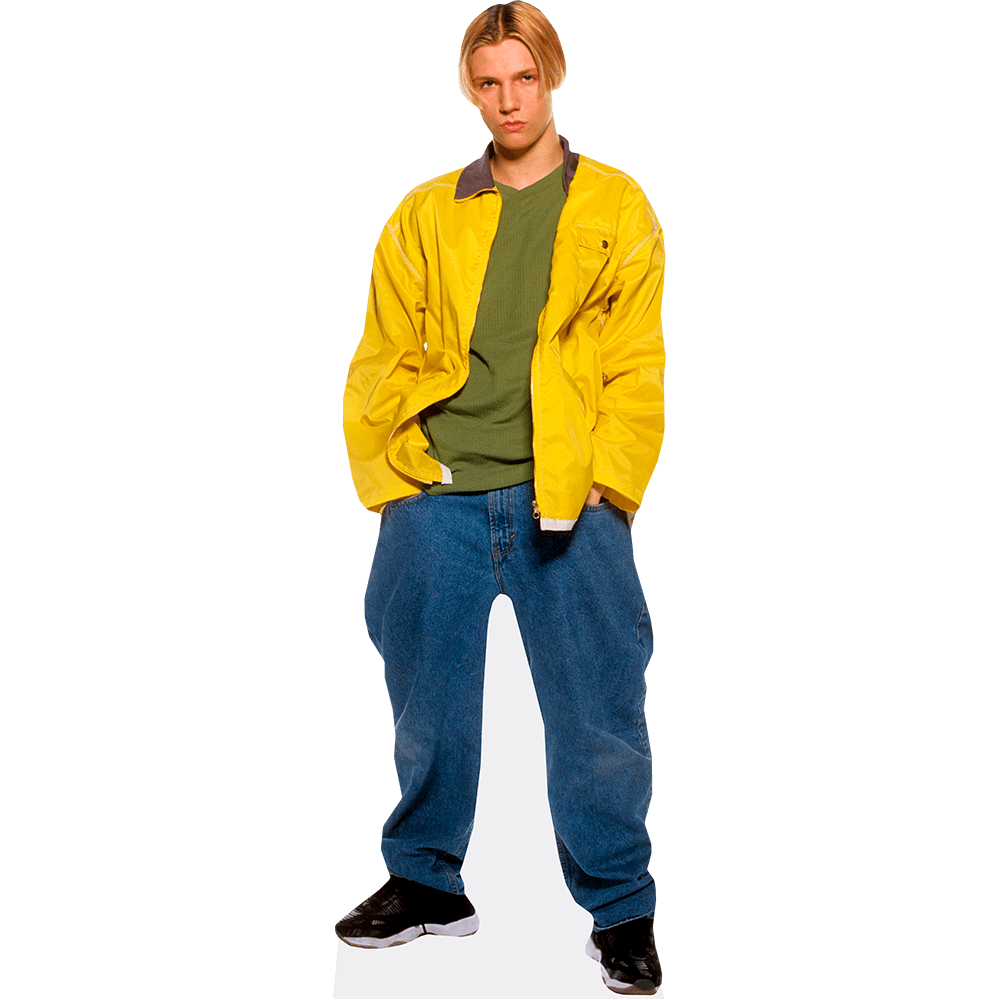 Nick Carter (Yellow) Lifesize Cardboard Cutout Standee - Walmart.com