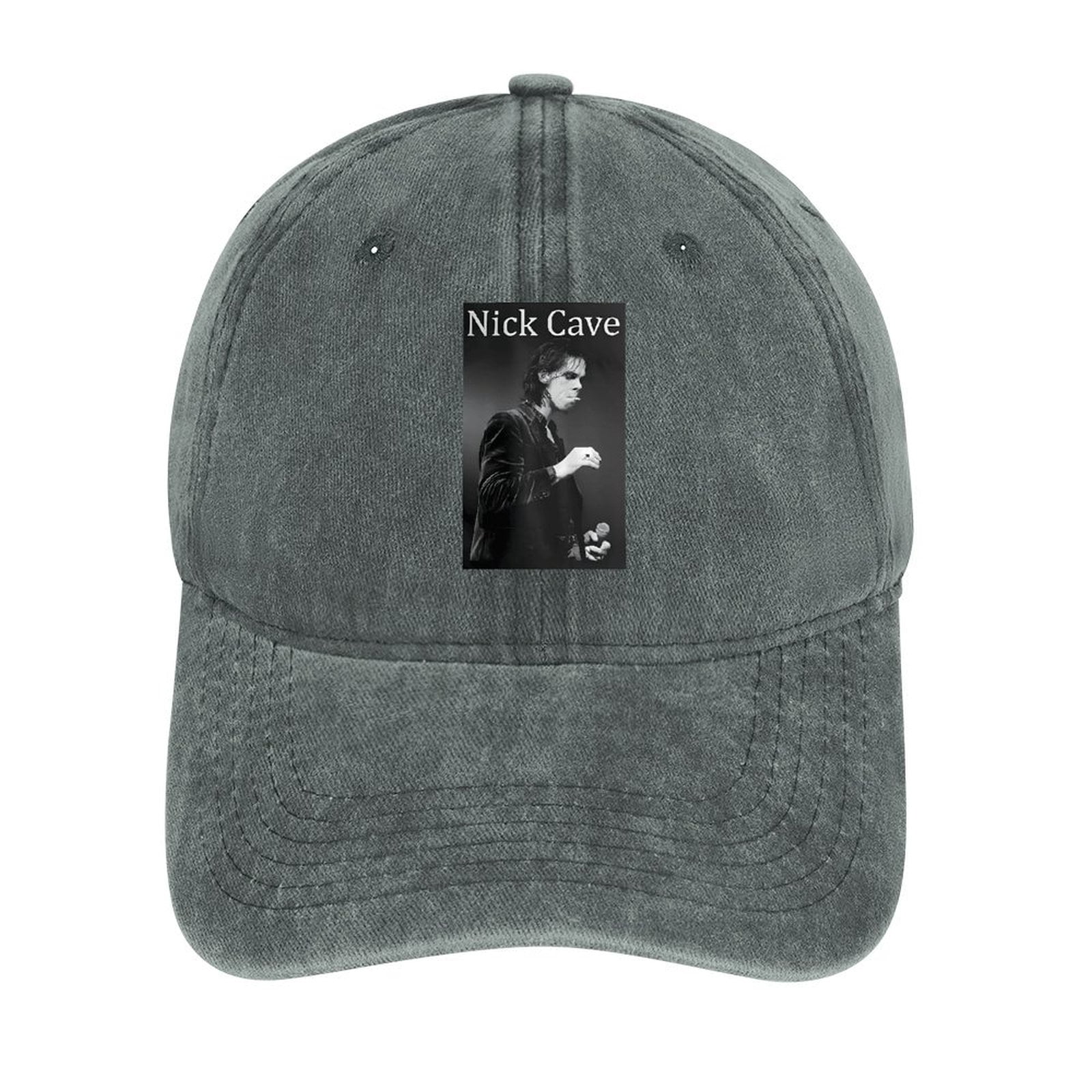 Nick Cave And The Bad Seeds Vogue Gray Cowboy Mesh Baseball Cap ...