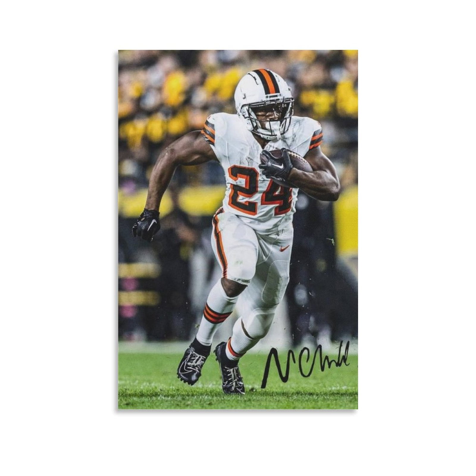 Nick Chubb Canvas Poster Posters Art Print Wall Photo Paint Poster ...