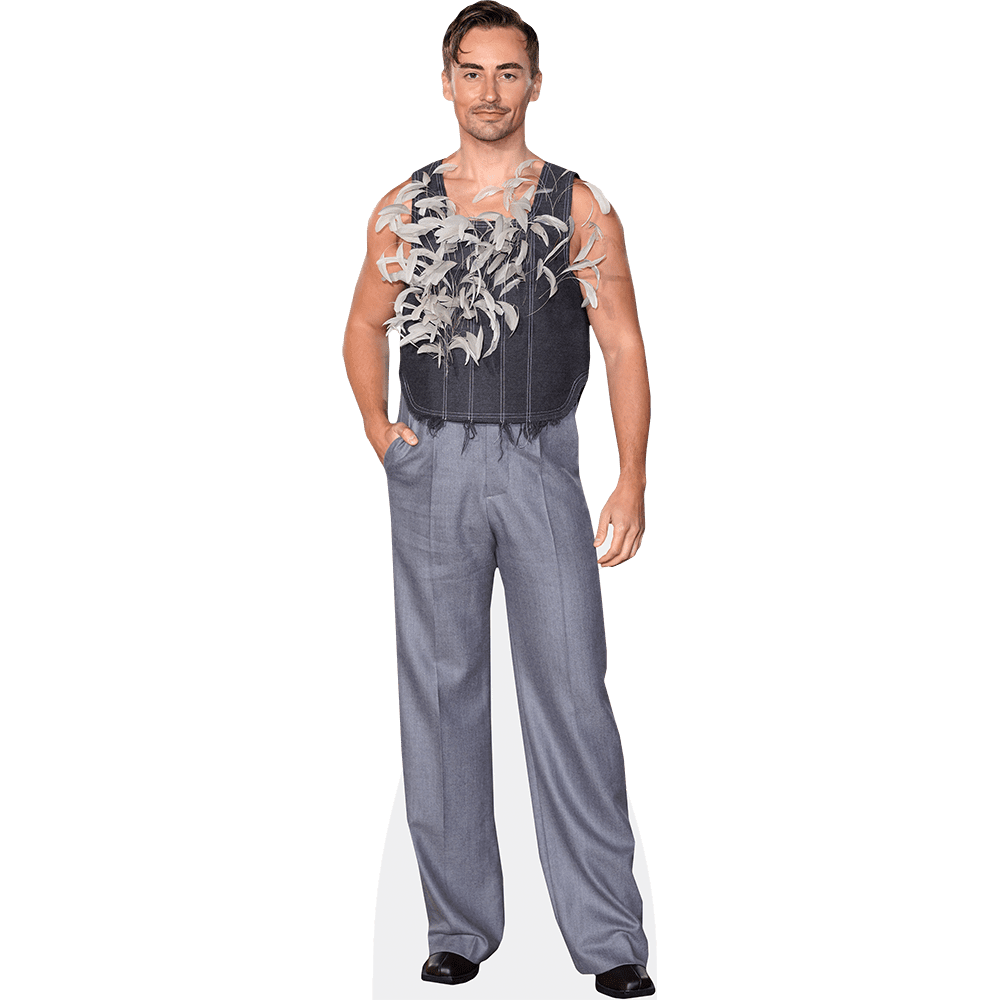Nick Collier (Feathers) Life Size Cutout. Standee. - Walmart.com
