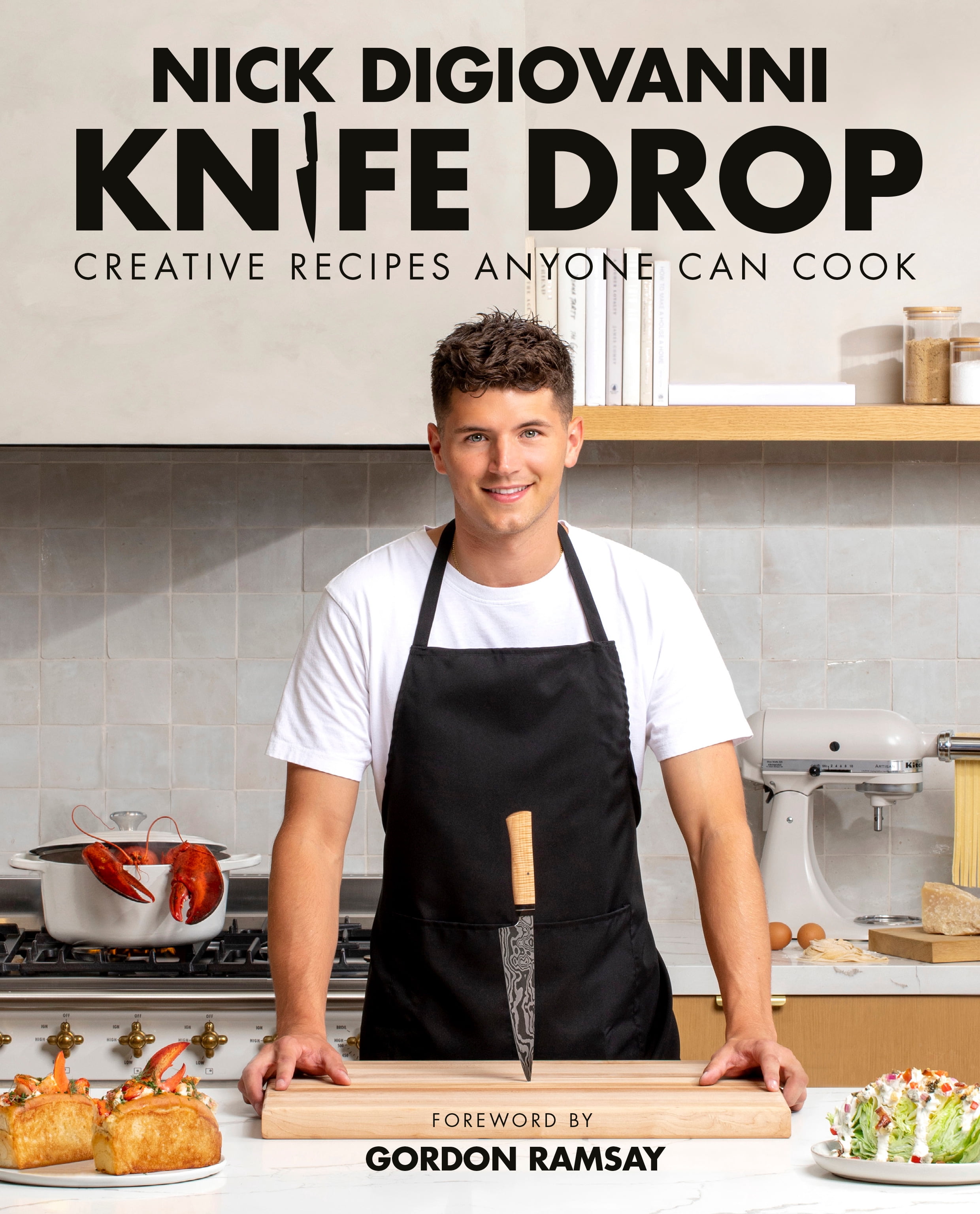 Nick DiGiovanni: Knife Drop Hardcover with Recipes and Video - Walmart.com